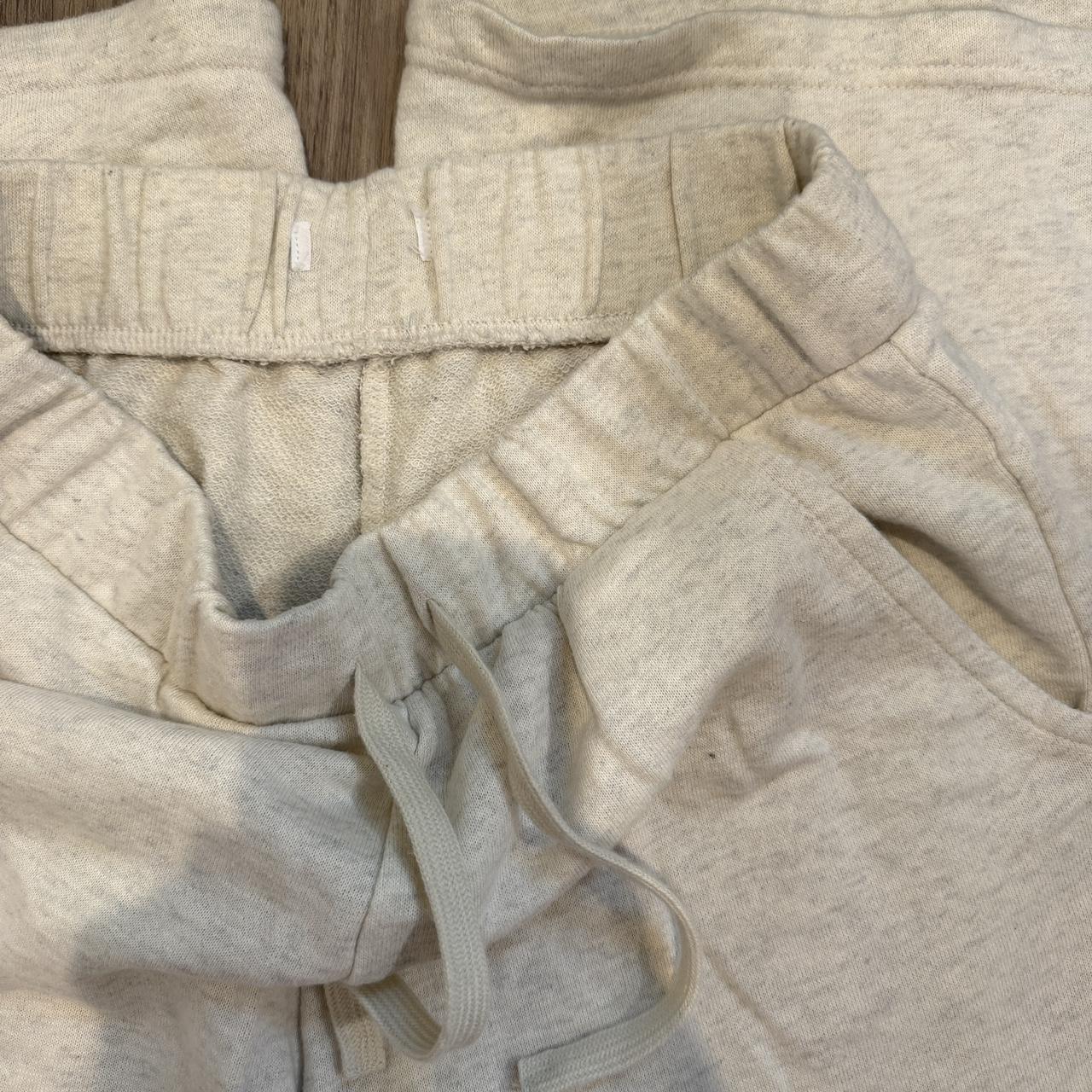 Target colsie beige cargo sweatpants with drawstring... | Depop