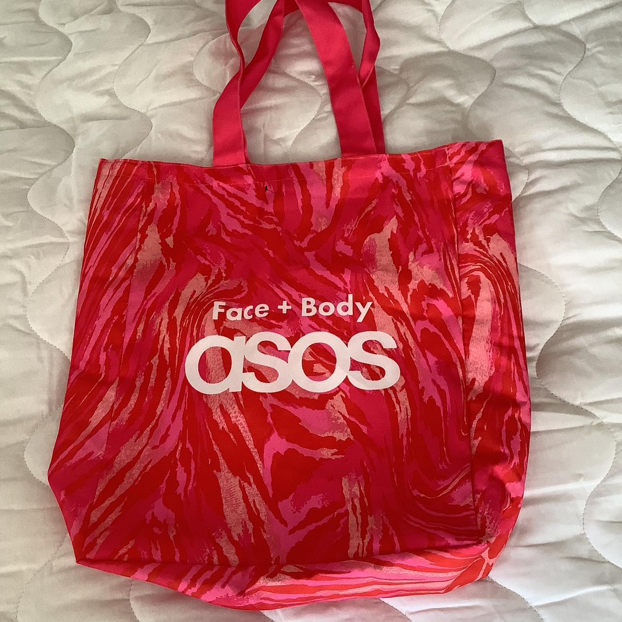 ASOS pink shipping or beach 🏝️ bag New Free postage... - Depop
