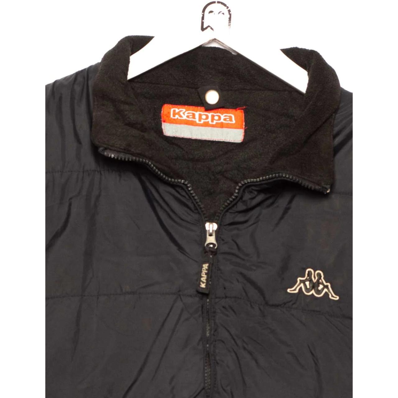 Kappa Men's Black Jacket | Depop