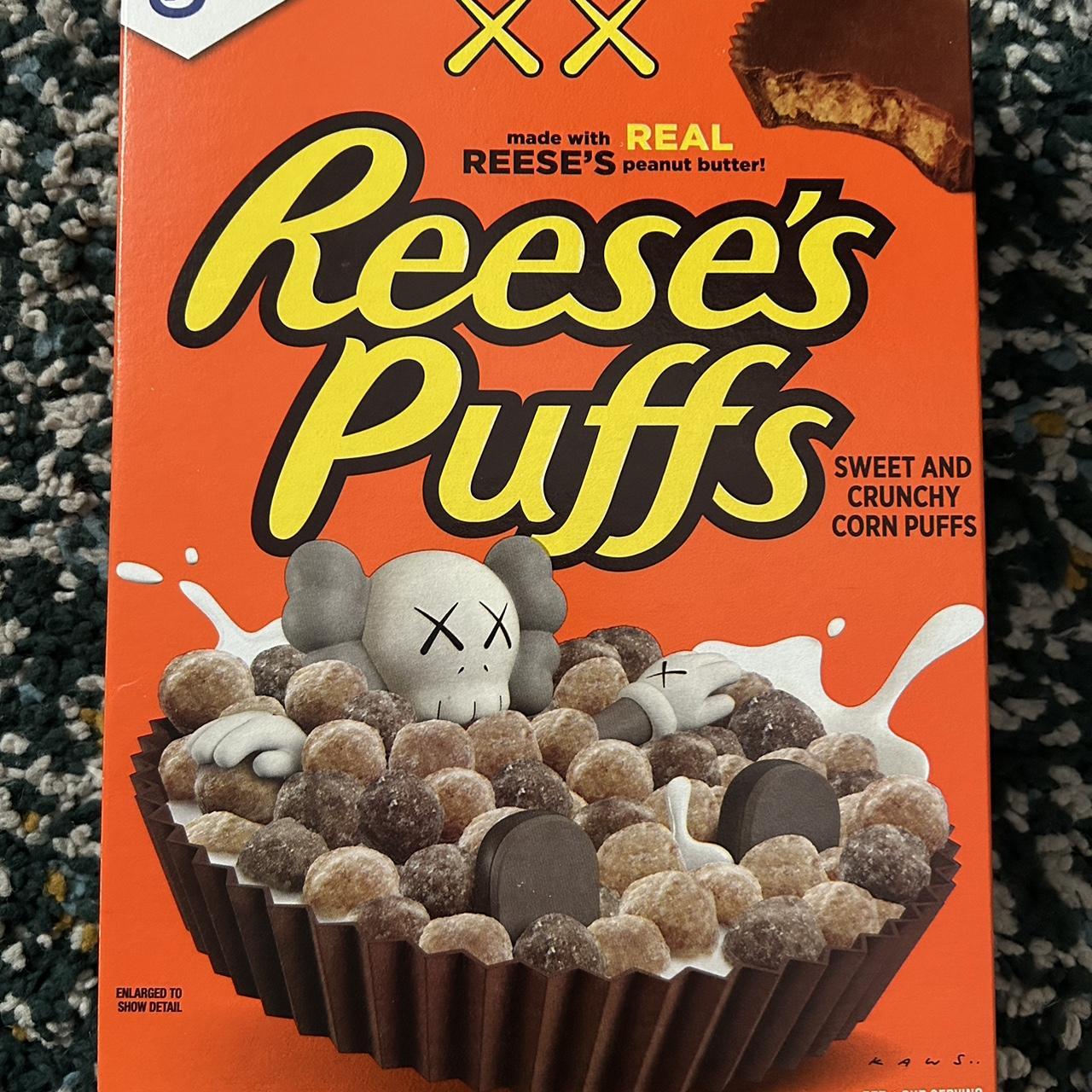 Kaws x Reese’s Puffs collaboration - Depop