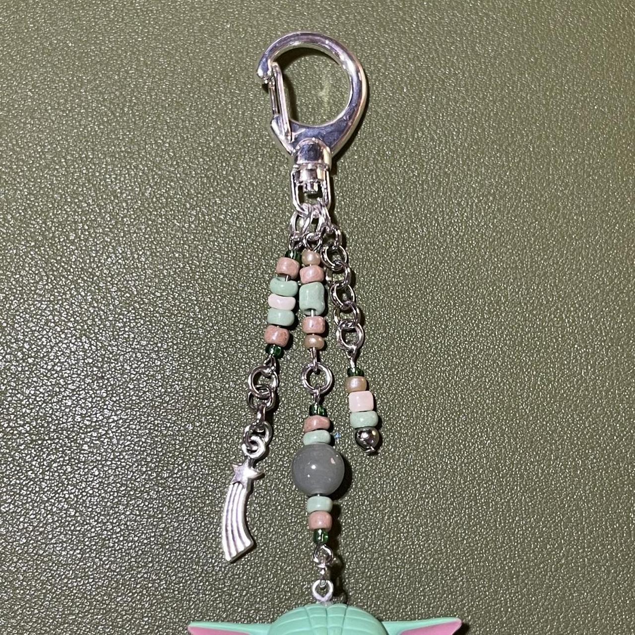 star wars doorables keychain grogu / baby yoda... - Depop