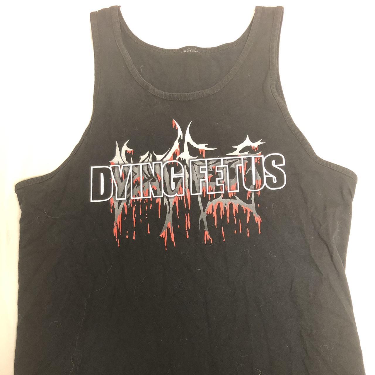 Dying fetus tank top. Pit to pit 20” length 27”... - Depop