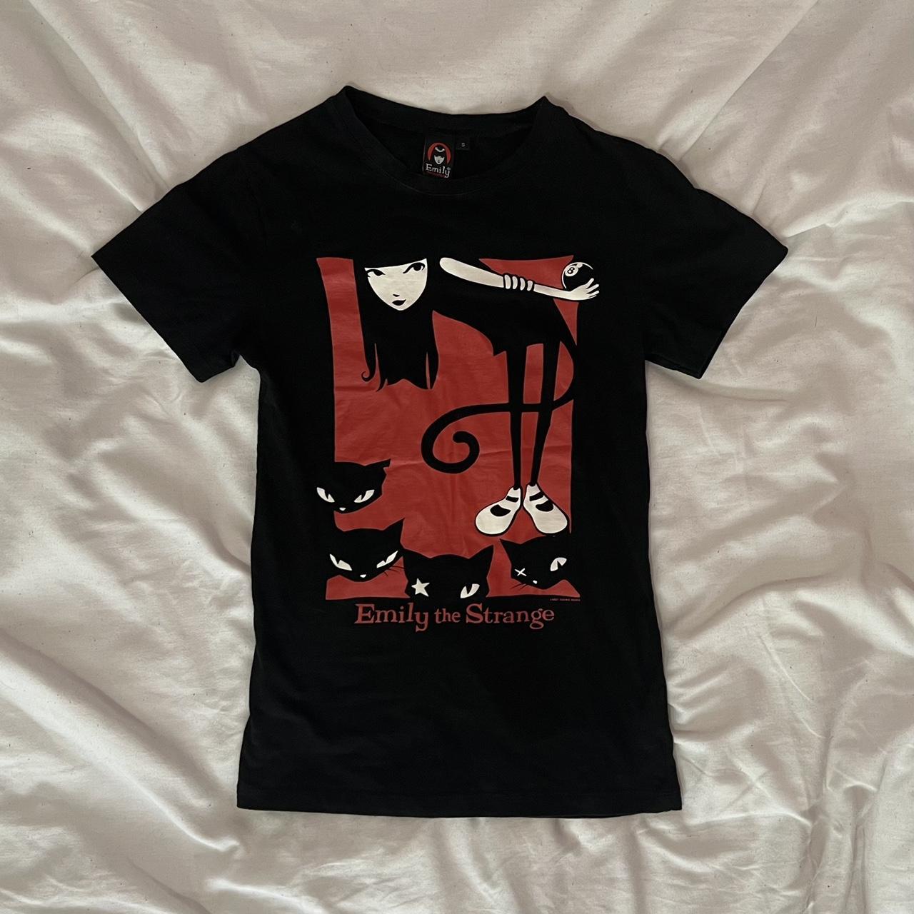 Emily the strange t shirt ♡ size small ♡... - Depop