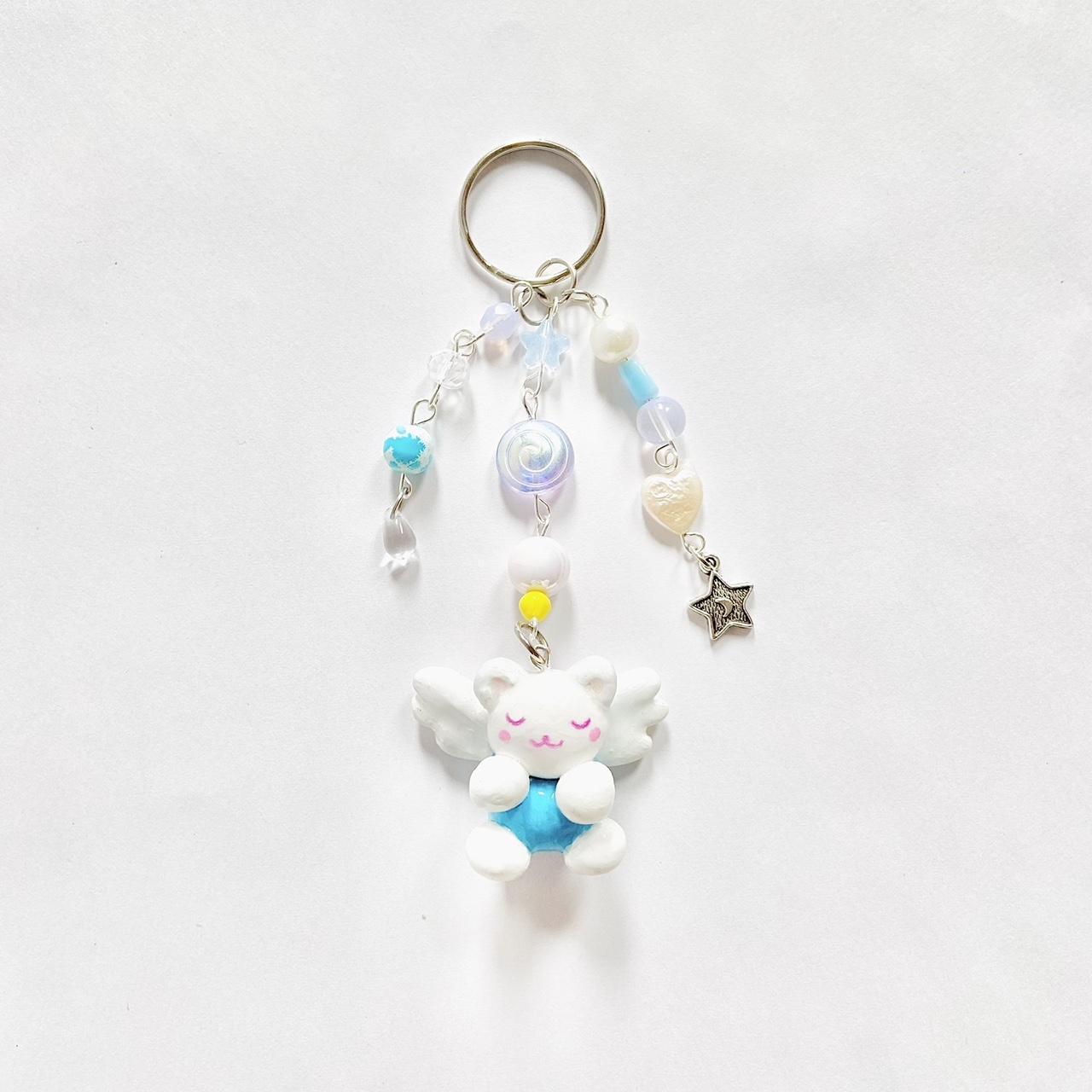 snoozing angel ଘ(੭ ˊᵕˋ)੭💤 jingly keychain ( changed... | Depop