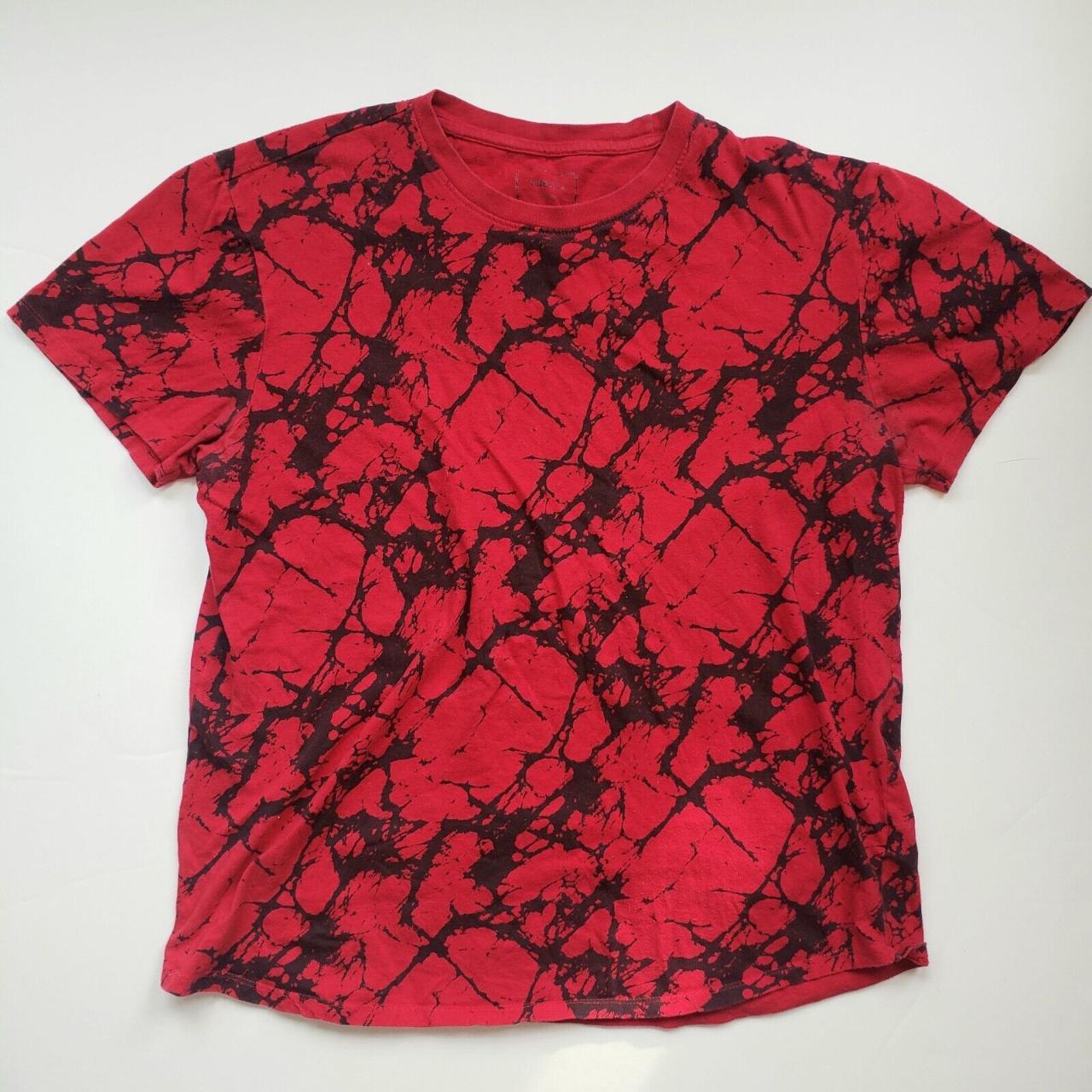 Rue 21 Men's Red and Black T-shirt | Depop