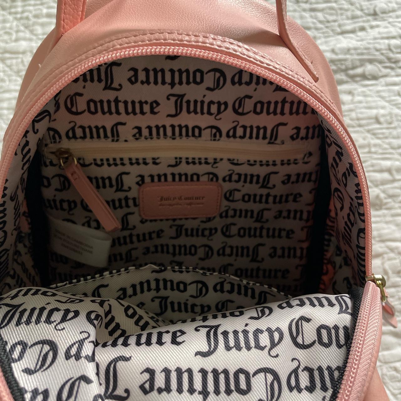 Juicy Couture pink mini backpack Adjustable straps,... - Depop