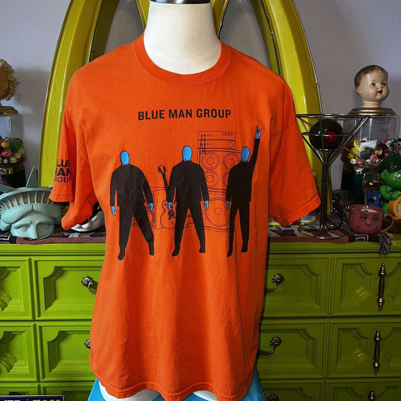 Vintage Blue Man Group Band Tee 2003 The Complex... - Depop