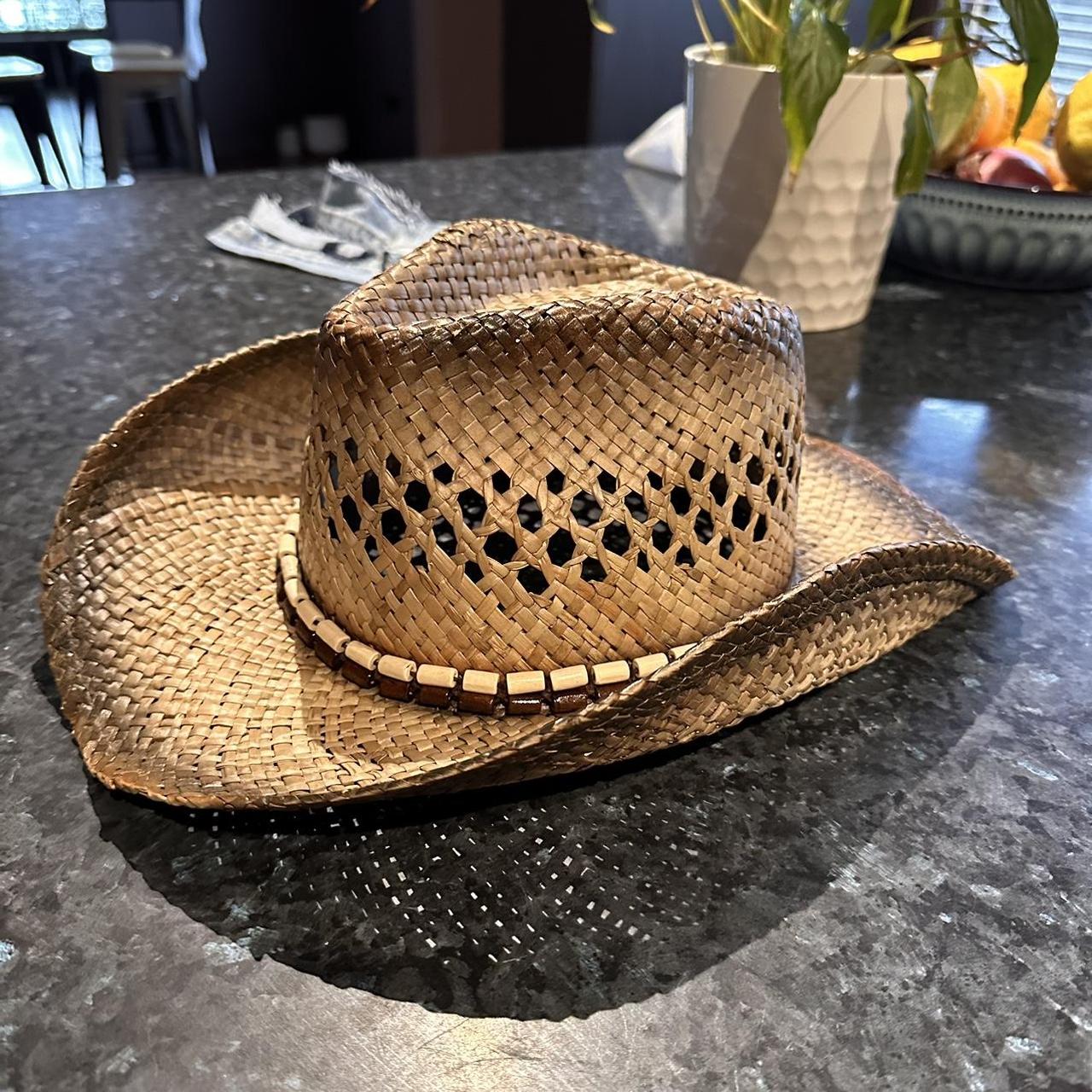 Cool Cow boy straw hat 🦋🤠 - Depop