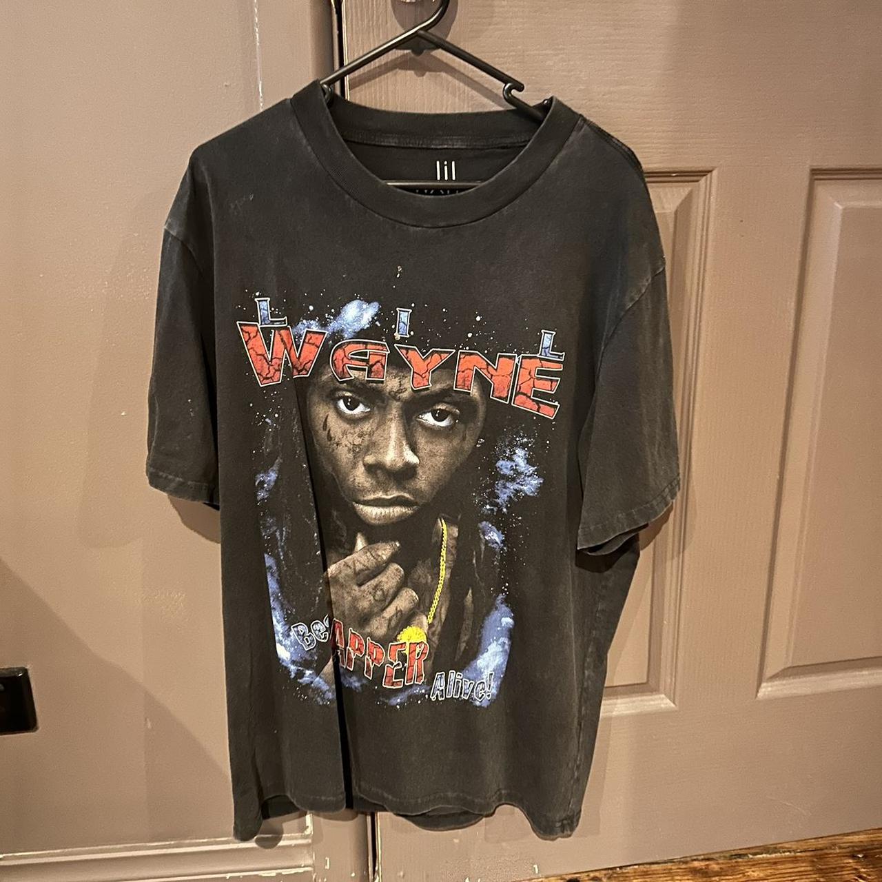 Vintage look, Lil Wayne Band Tee 😎 size Small... - Depop