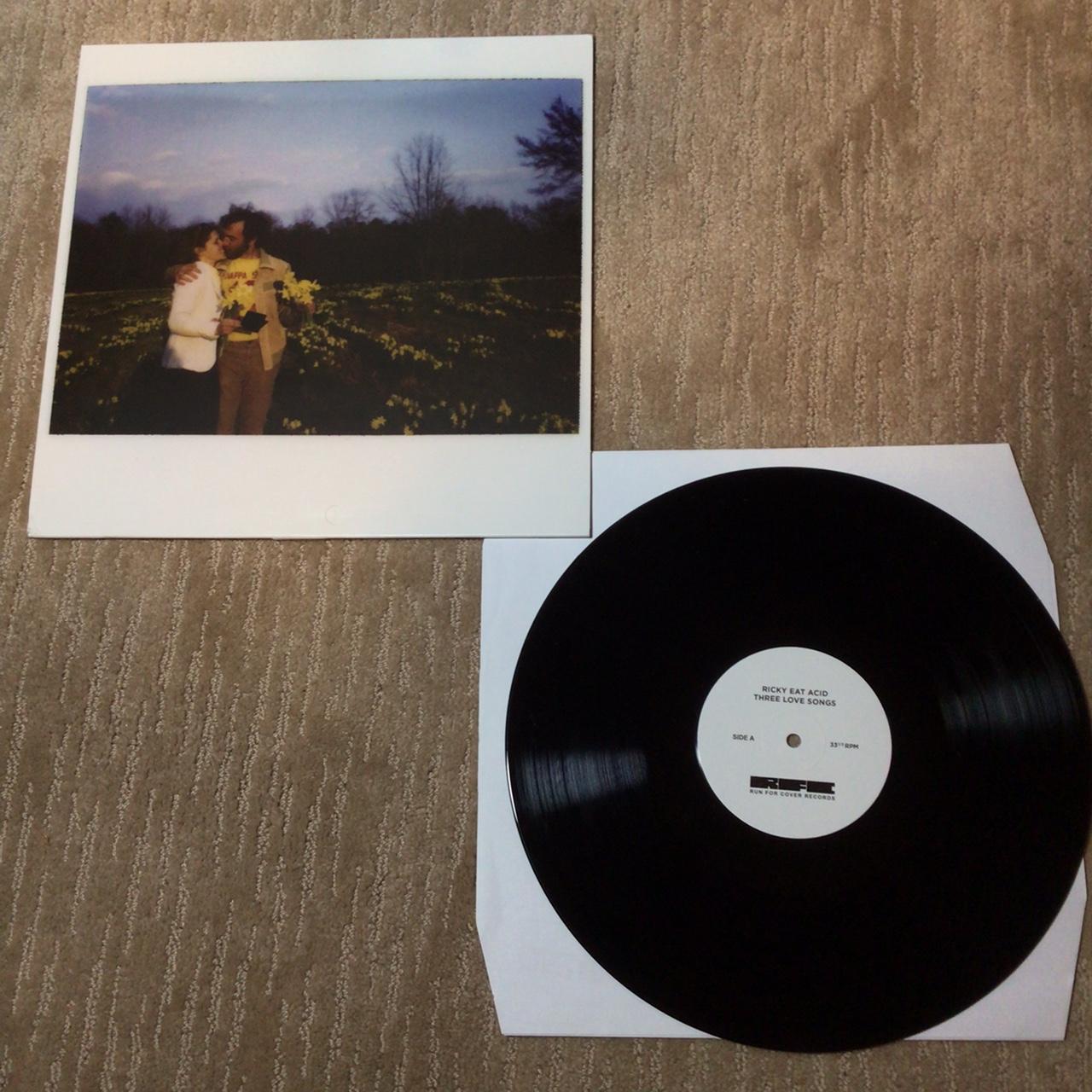 Ricky Eat Acid Three Love Songs Vinyl Record Great... - Depop