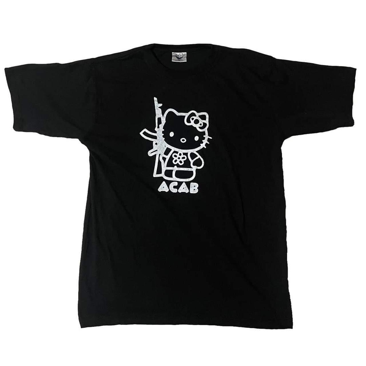 Small acab hello kitty shirt #hellokitty #acab | Depop