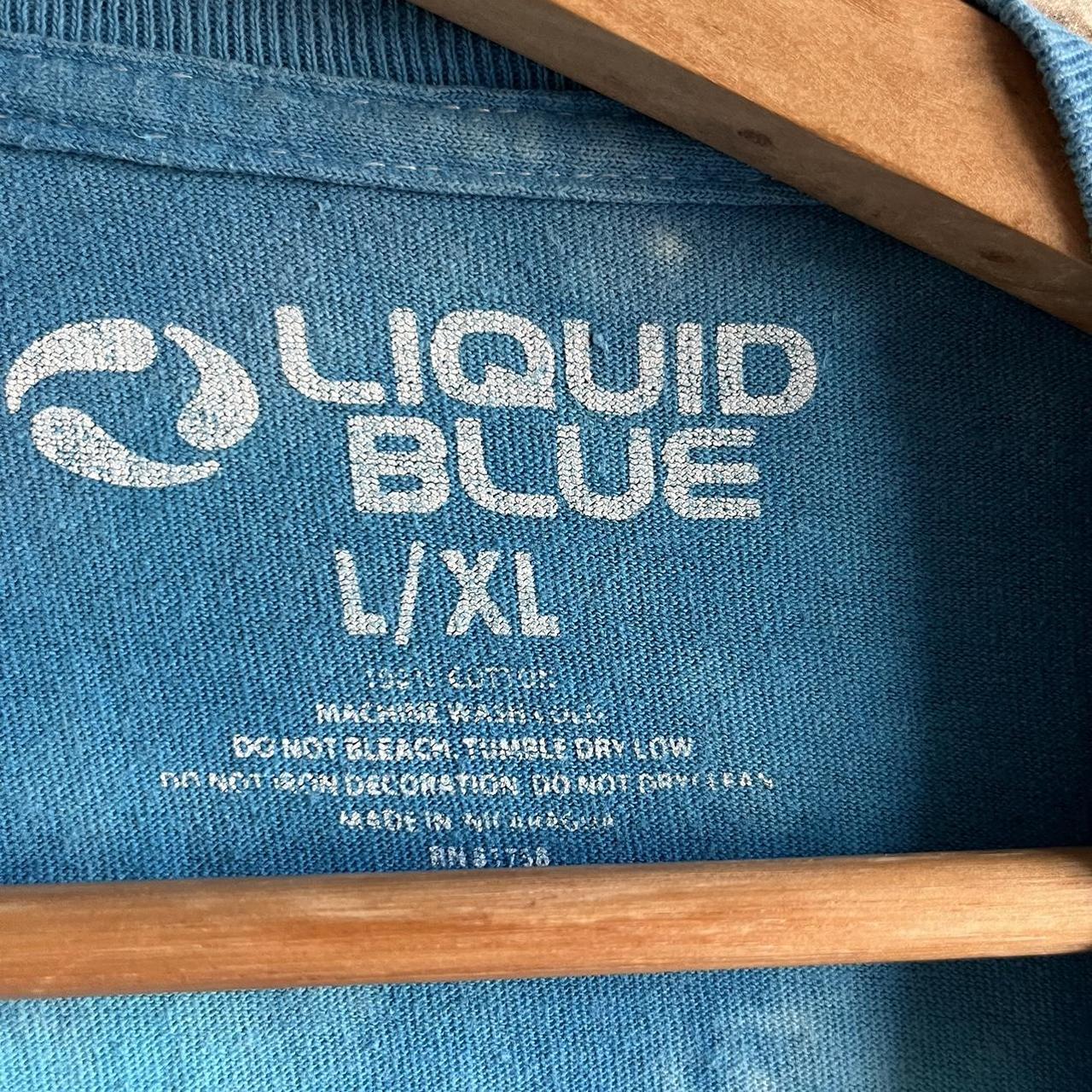 liquid blue Men's Multi T-shirt | Depop