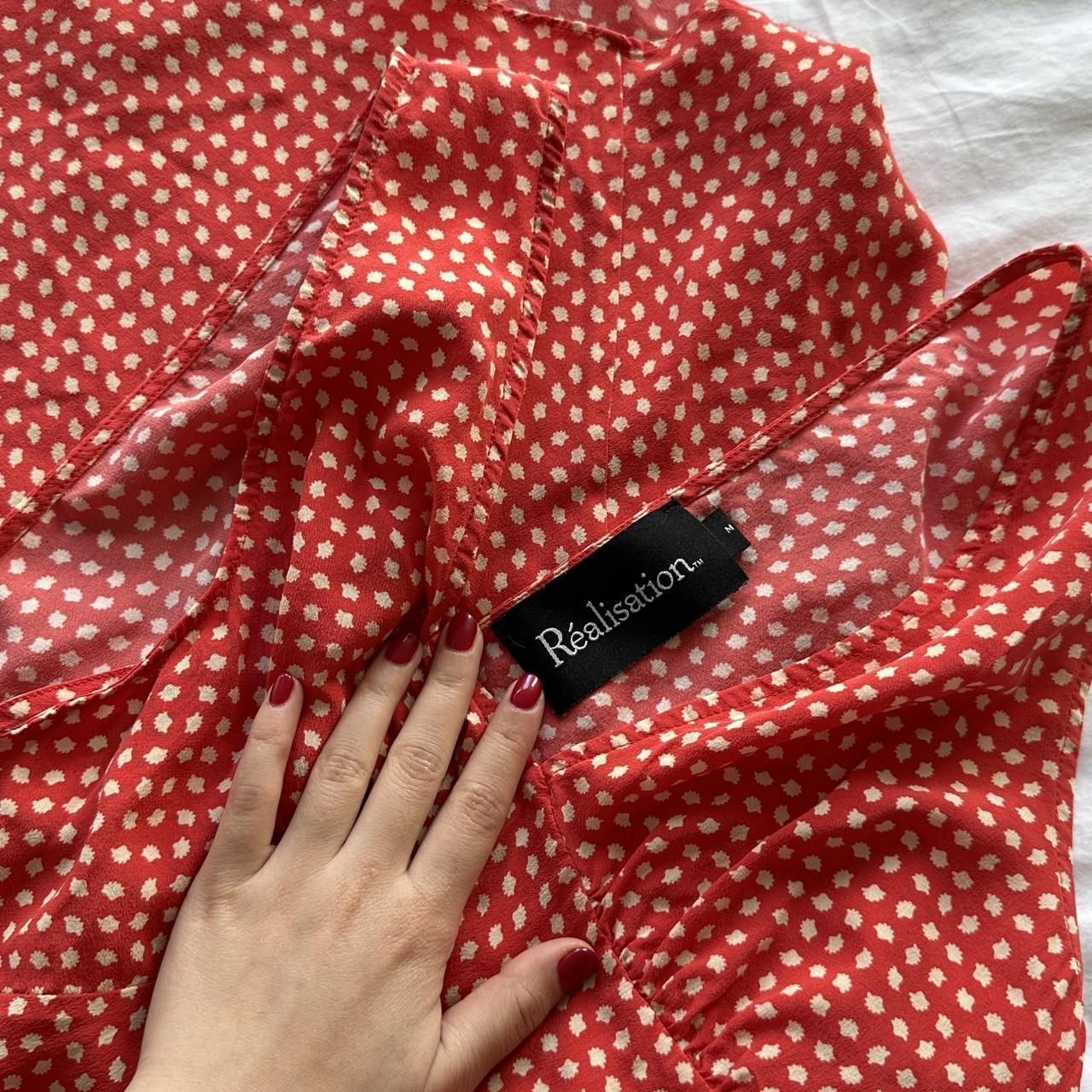 Réalisation Par Women's Red Dress | Depop