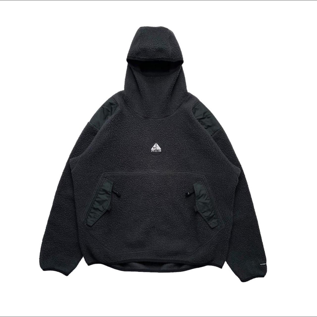 Nike ACG ninja fleece hoodie with built in balaclava - Depop