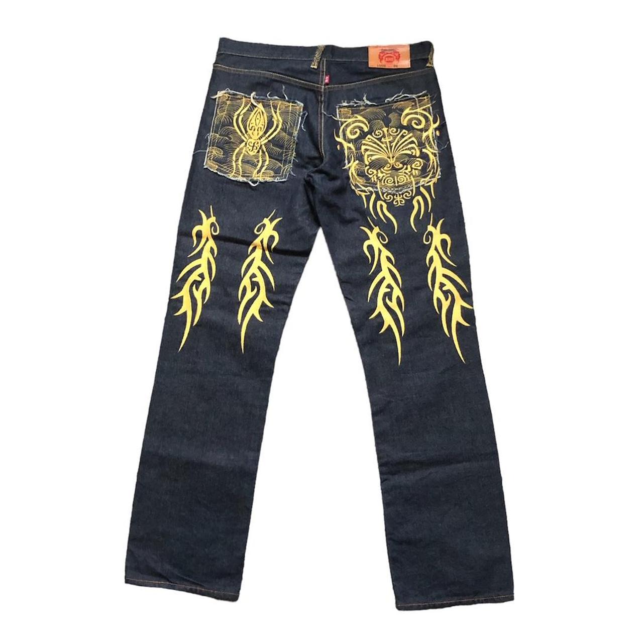 RMC (red monkey company) straight leg baggy jeans In... - Depop