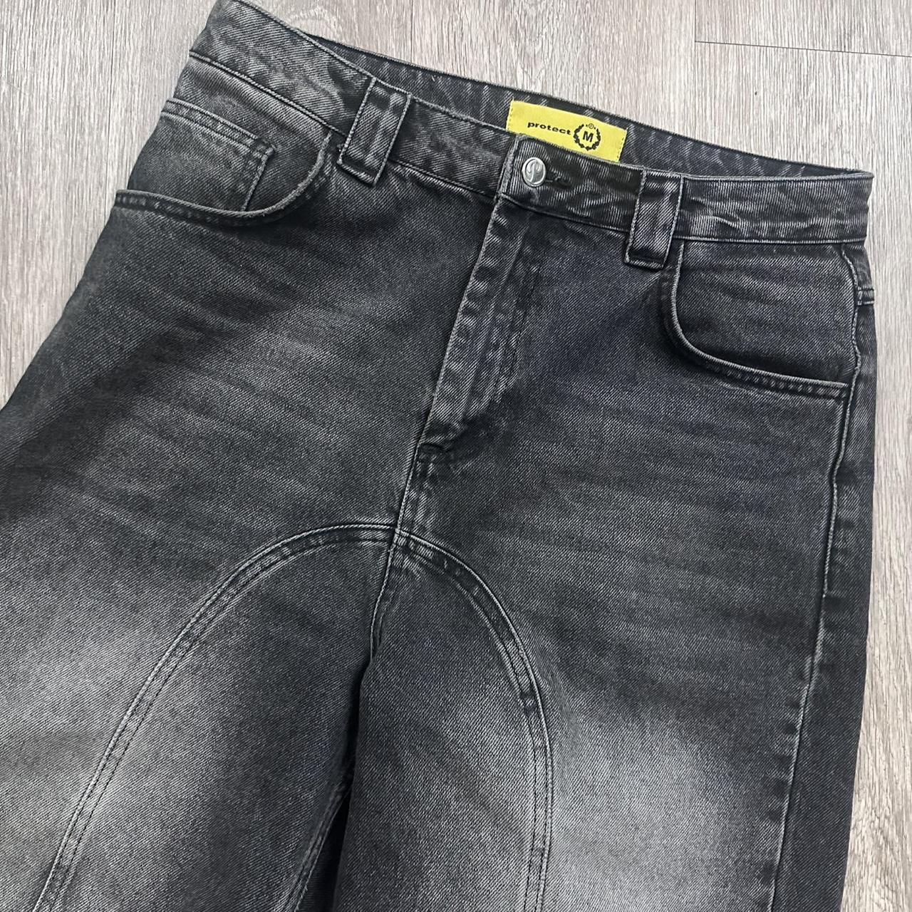 Protect ldn jorts in washed black, size M (32) fit... | Depop