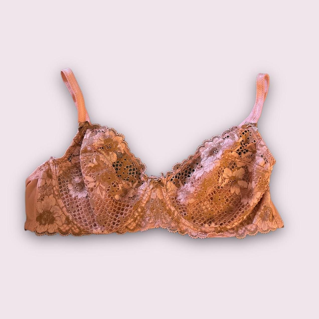 Adore Me Women's Pink Bra | Depop