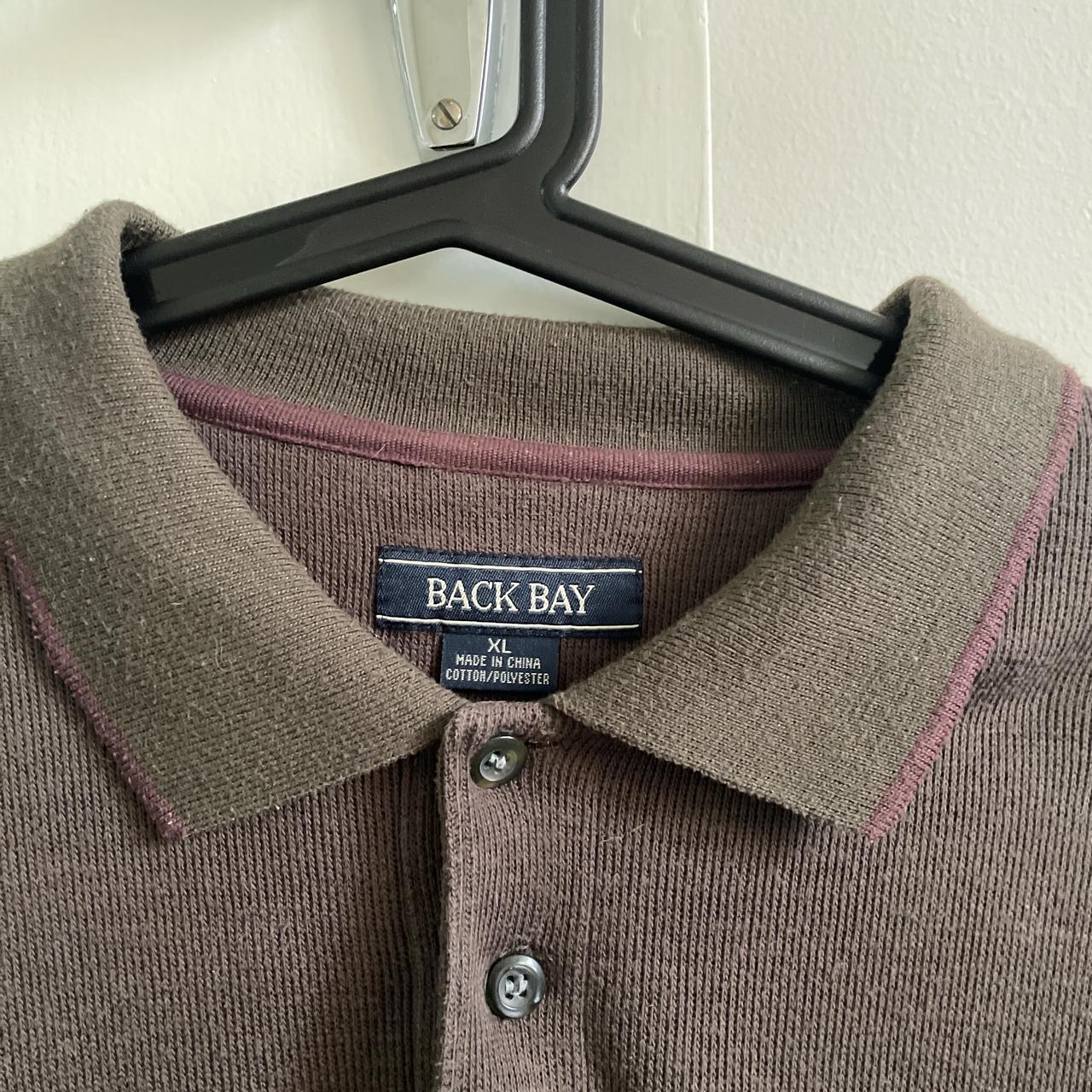 Vintage brown striped button up jumper 🐻 Size... | Depop