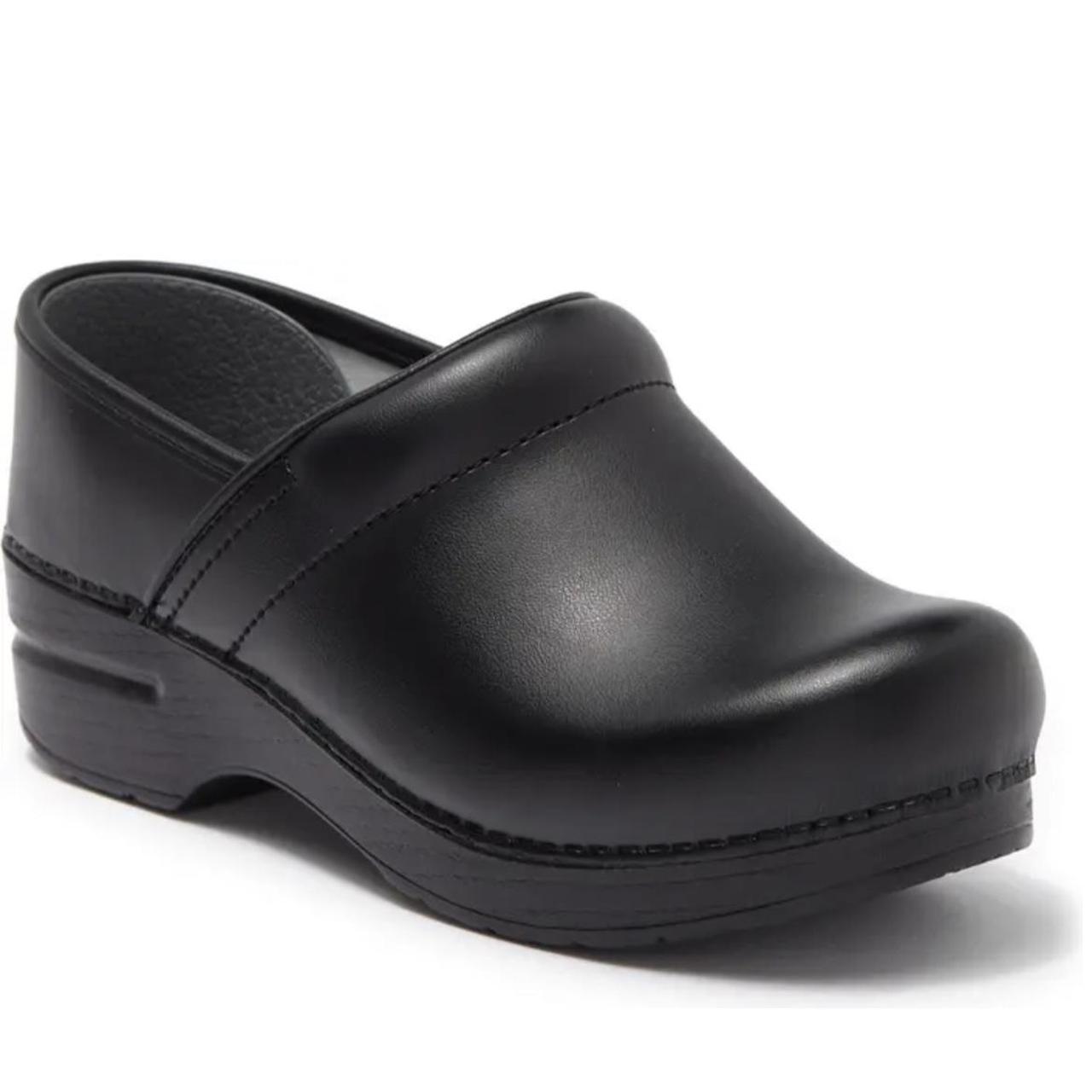 DANSKO Black professional leather clog Nursing... - Depop