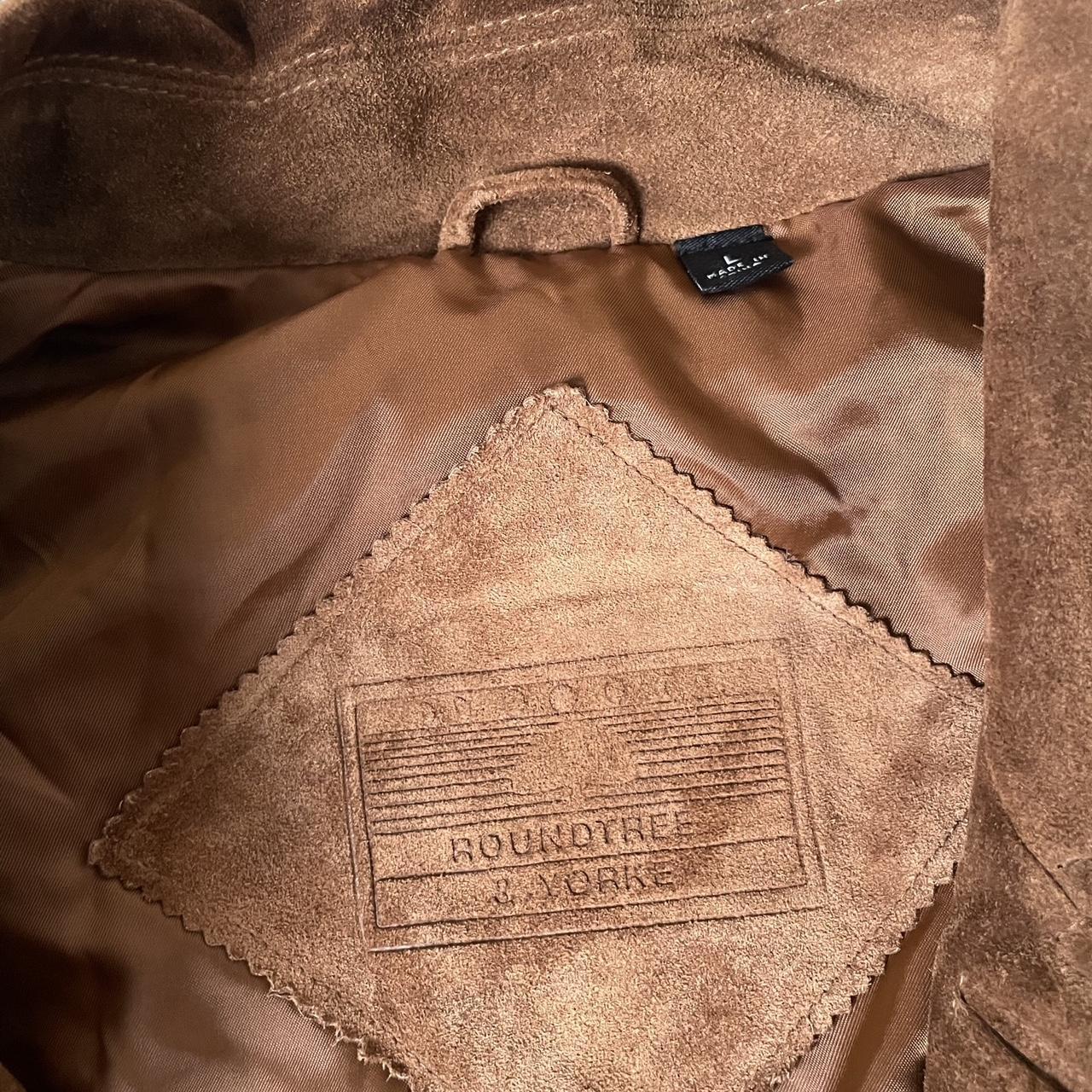 Vintage Roundtree & Yourke genuine leather... - Depop