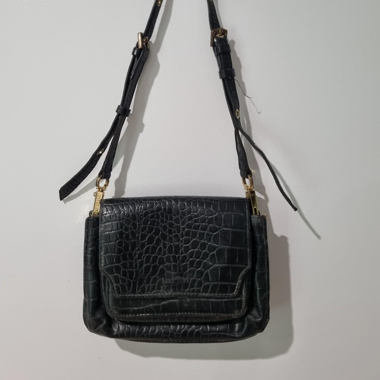 Sans Beast Vegan Leather Bag. Has been worn a lot... - Depop