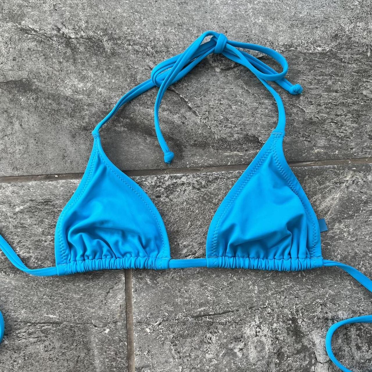 Skims bikini top 🩵 •Turquoise top from the limited... - Depop
