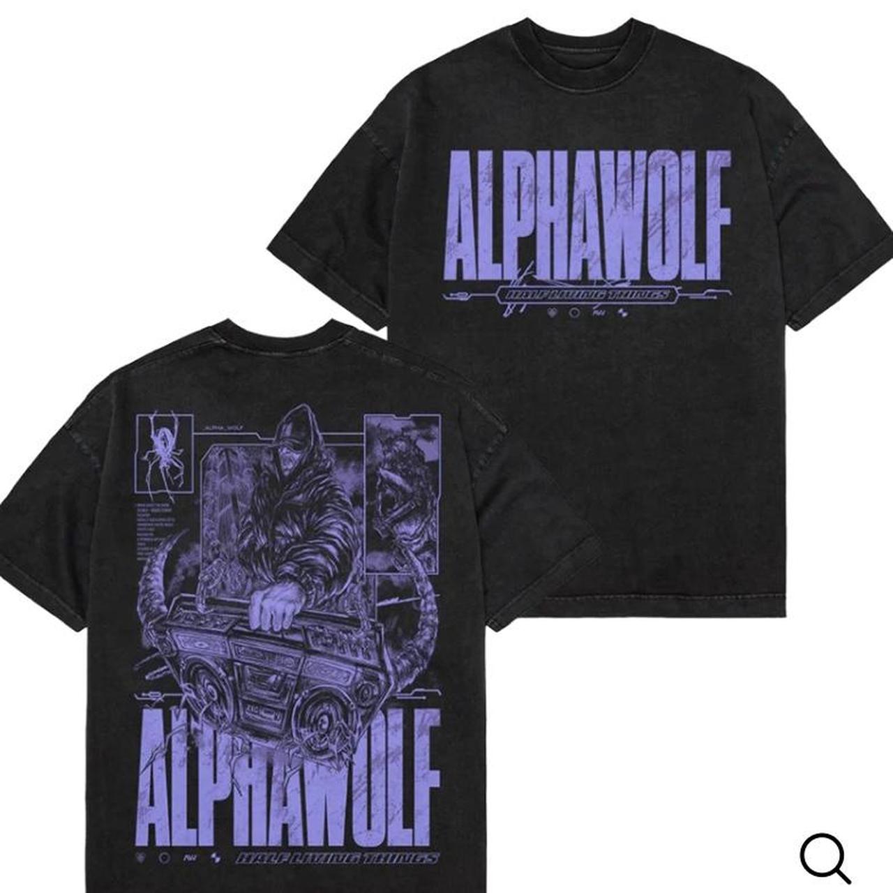 ISO ALPHA WOLF BAND SHIRT MEDIUM OR LARGE L please... - Depop