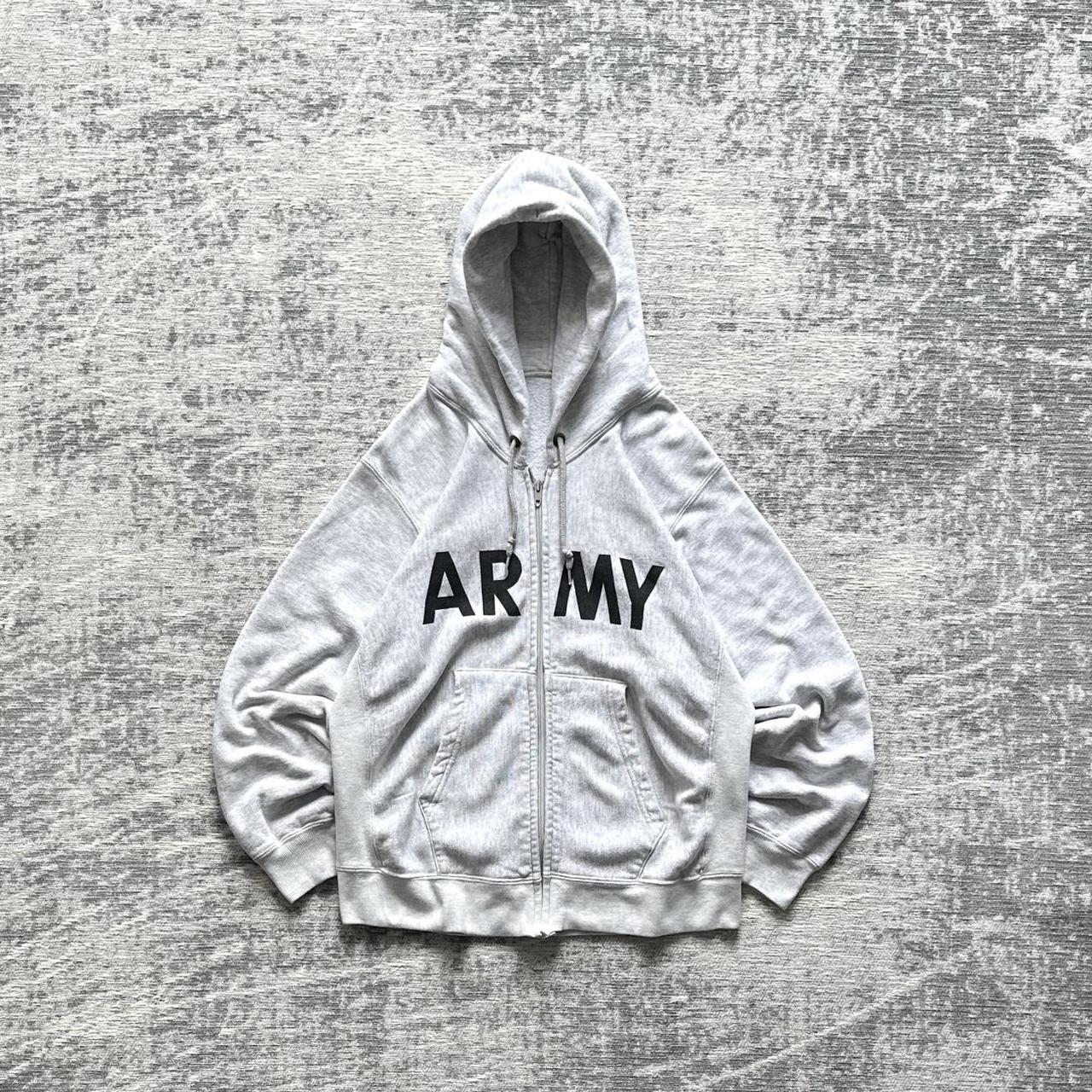 Vintage Late 70s/ Early 80s US Army PFU Full Zip... - Depop