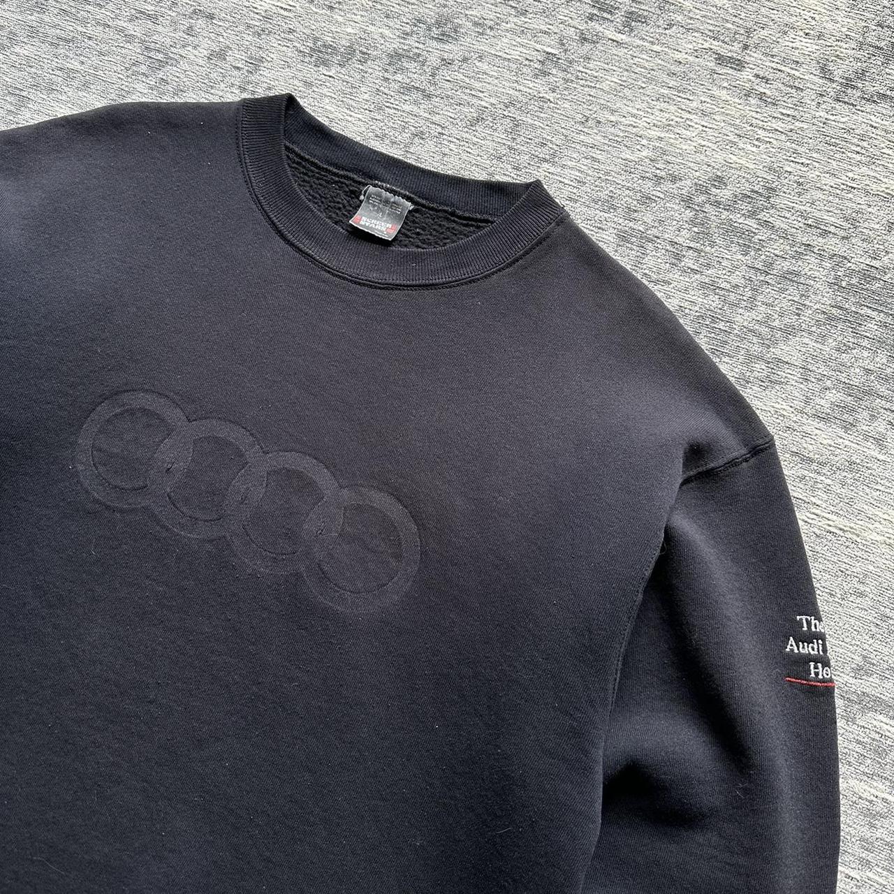 Vintage 80s Audi Sweatshirt A perfectly sun faded... - Depop