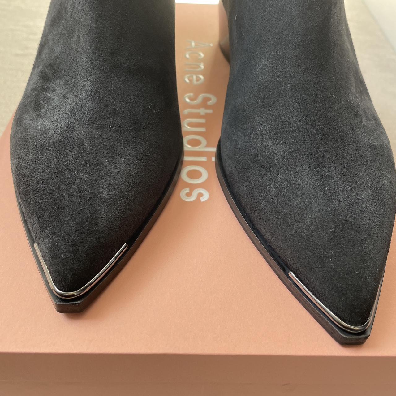 Brand New Acne Studio. Angle boots. Suede Leather... - Depop
