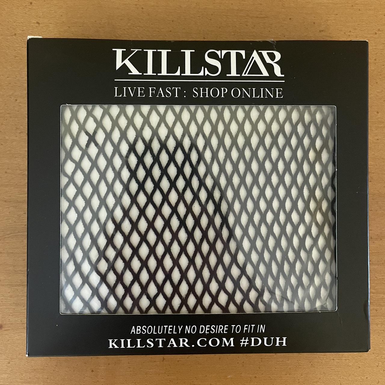 Killstar fishnet long sleeve top. Evidently in... - Depop