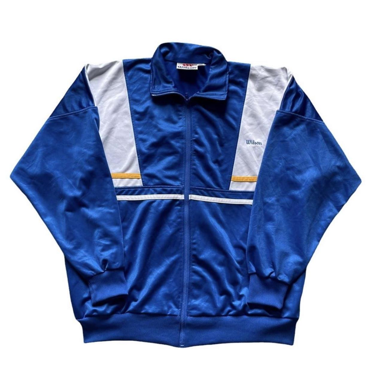 Wilson Vintage Track Jacket Festival Jacket XL - ... - Depop