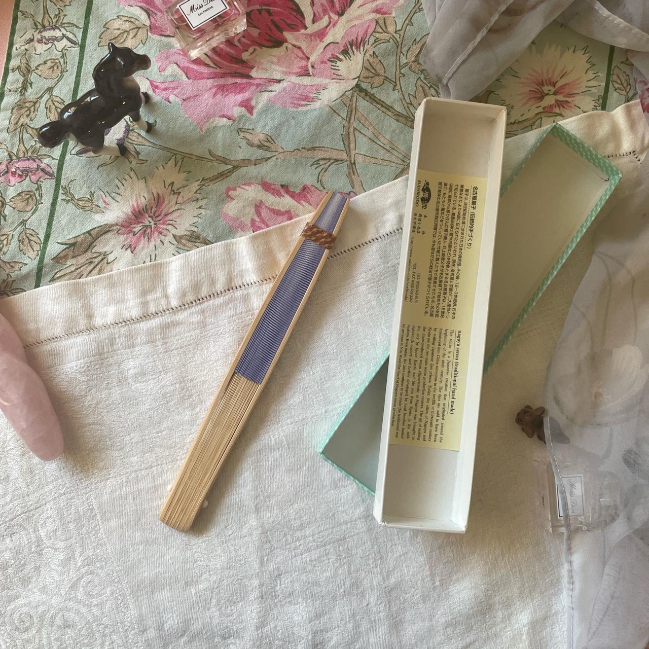ROCOCO COQUETTE HAND FAN Bought while on a trip to... - Depop