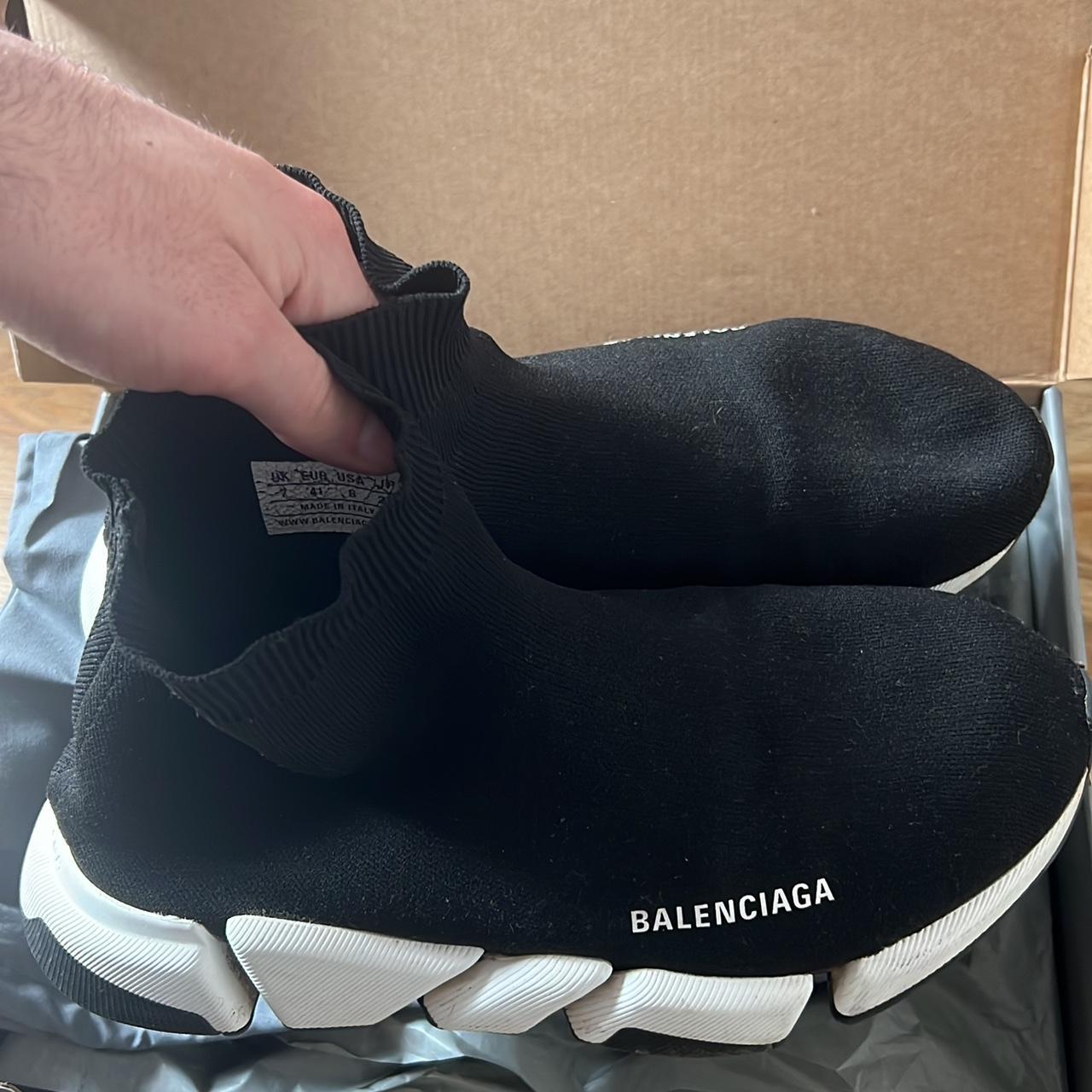 Mens Balenciaga speed 2.0 trainer uk size 7 would... - Depop