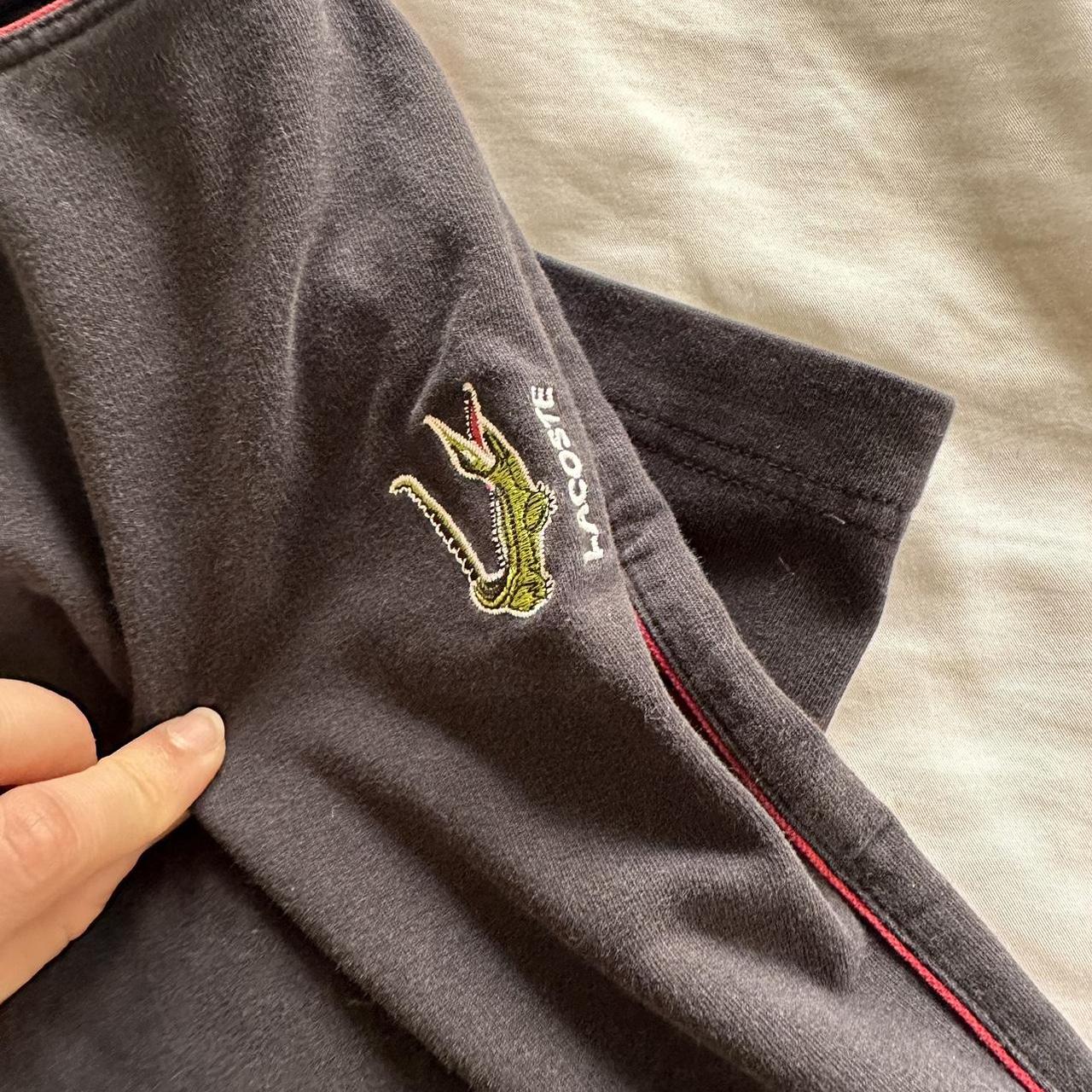 Lacoste perfect comfy capris they have a red line... - Depop