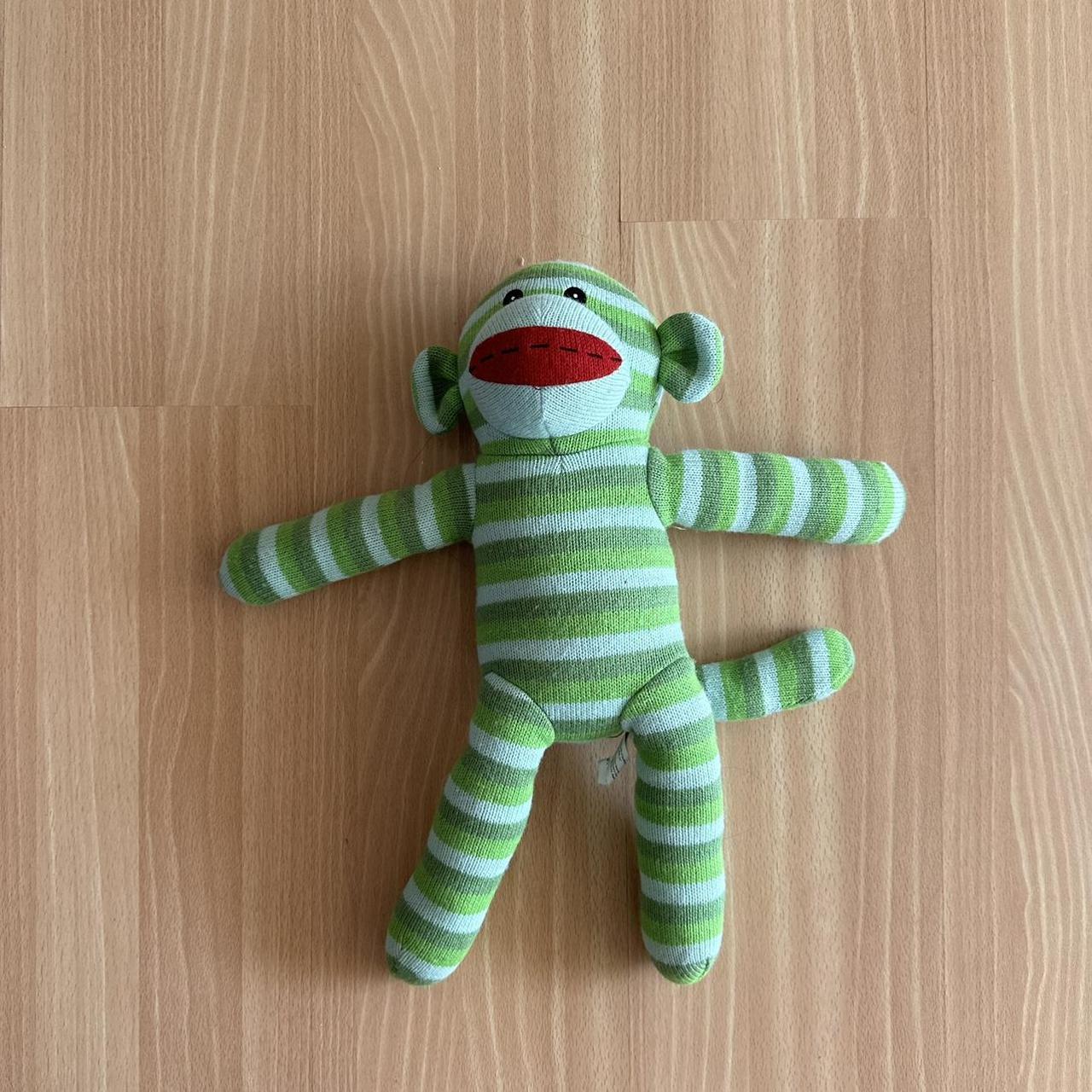 Sock monkey friend 🙈 really sweet n stripey - Depop