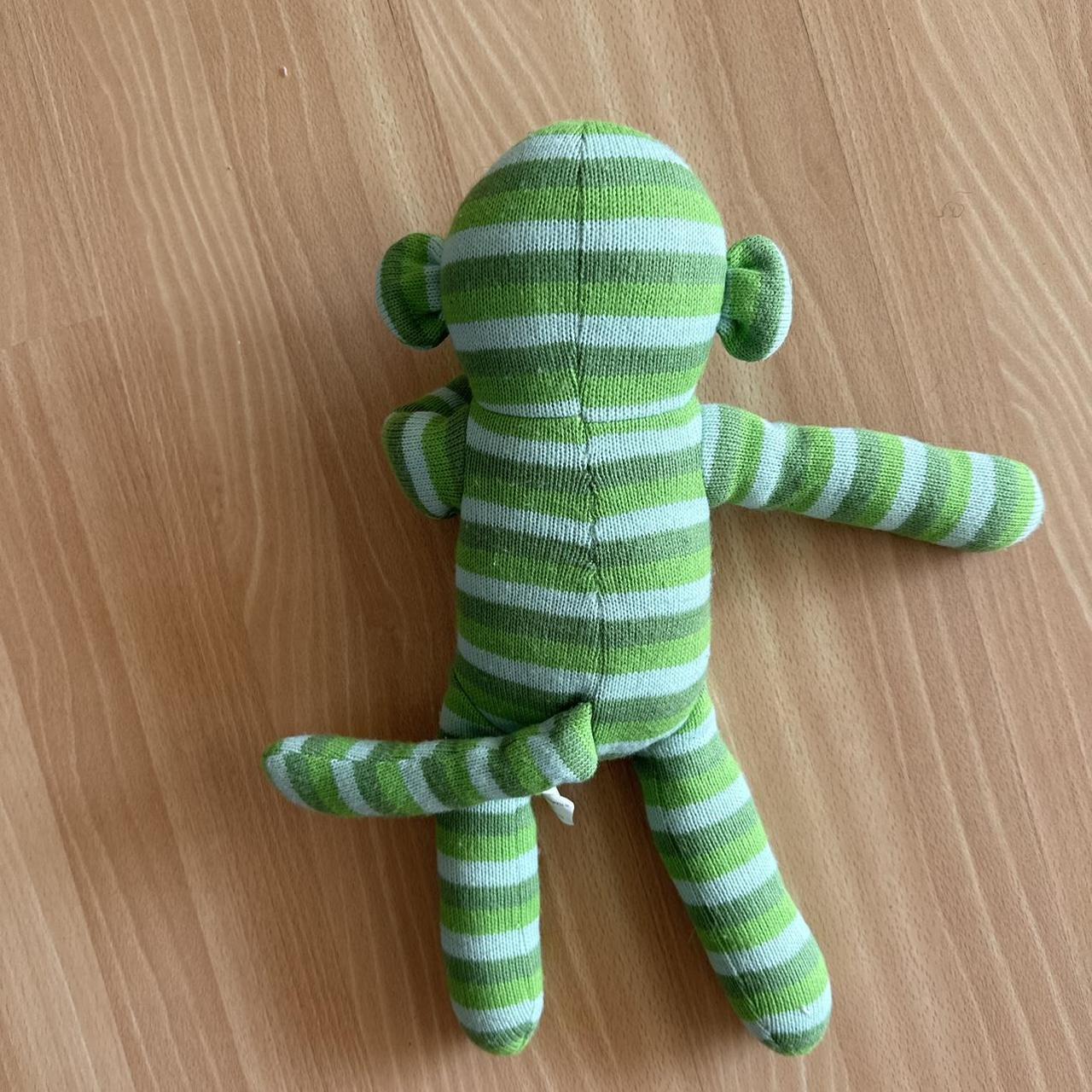 Sock monkey friend 🙈 really sweet n stripey - Depop