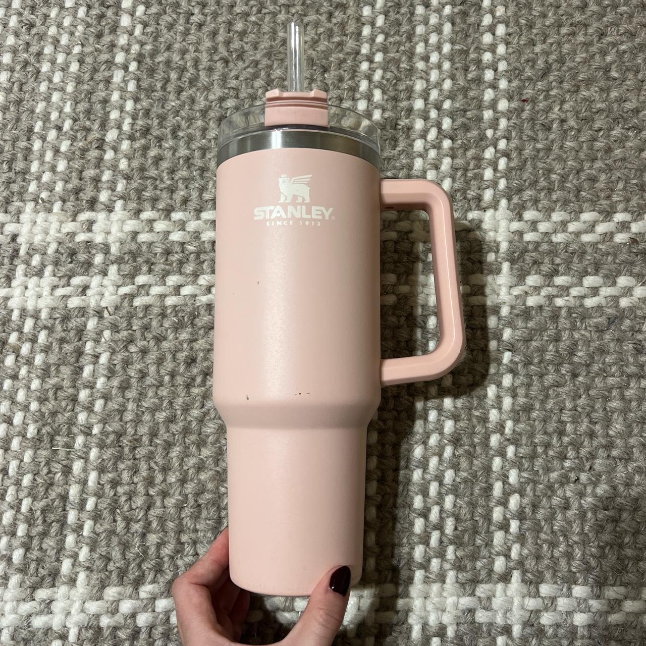 Nectar light pink 40oz Stanley quencher cup Used... - Depop