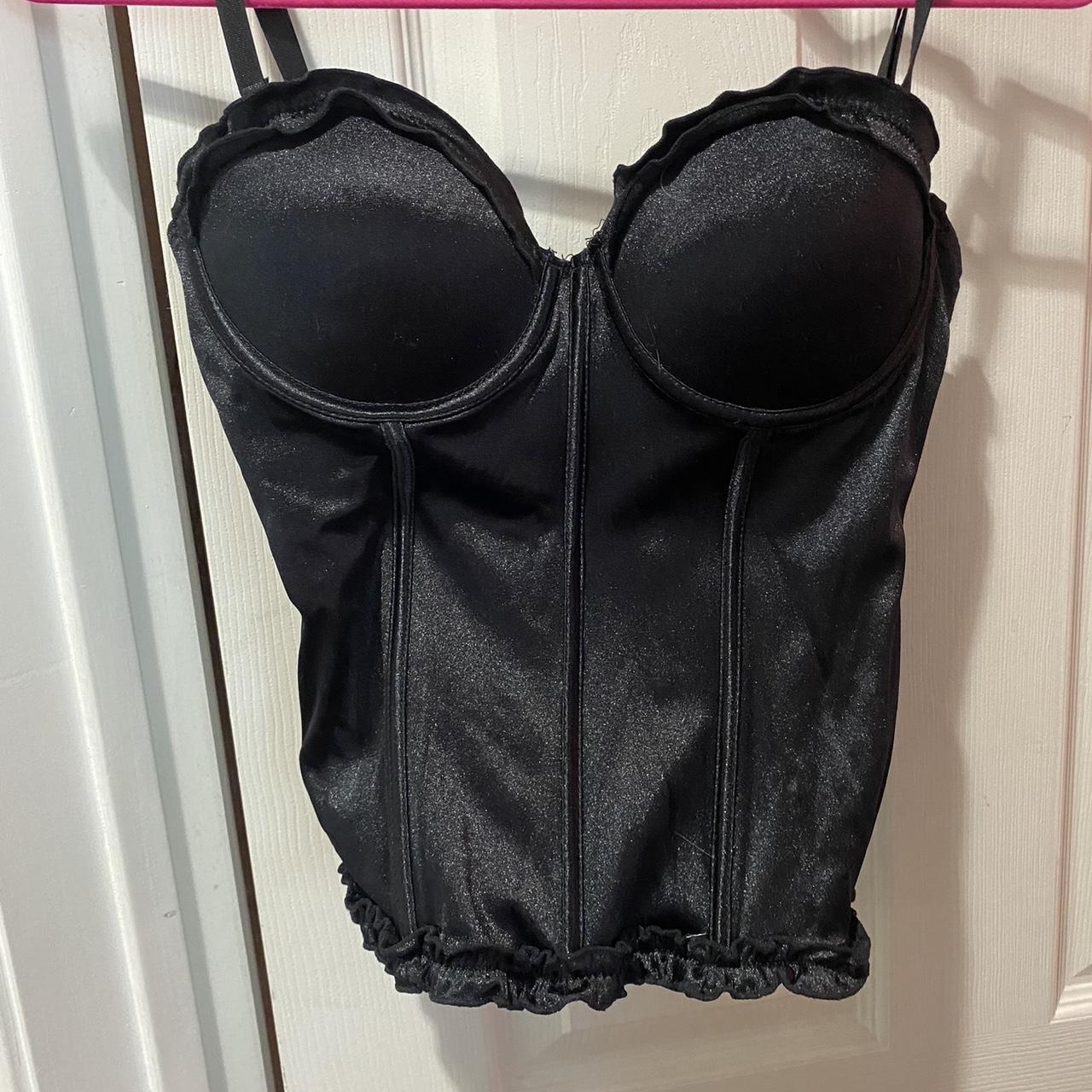 Black spirt Halloween corset medium - Depop