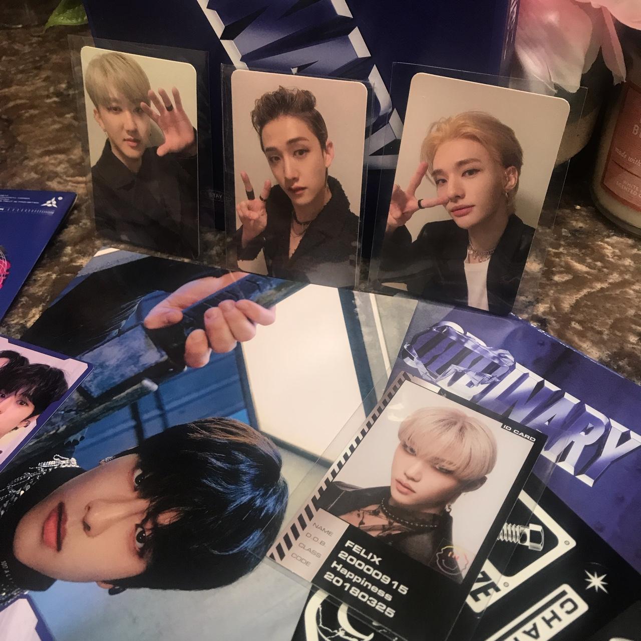 Oddinary comes with inclusions and extra pc Changbin... - Depop