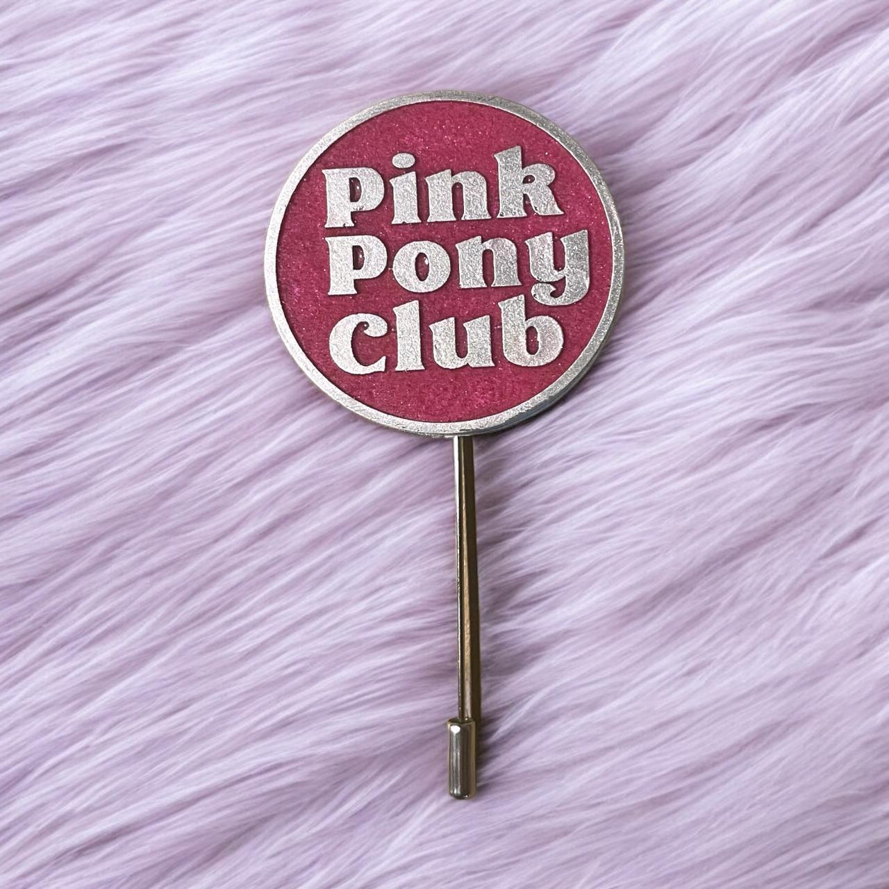 Pink Pony Club Hat Pin Add a touch of femininomenon... | Depop