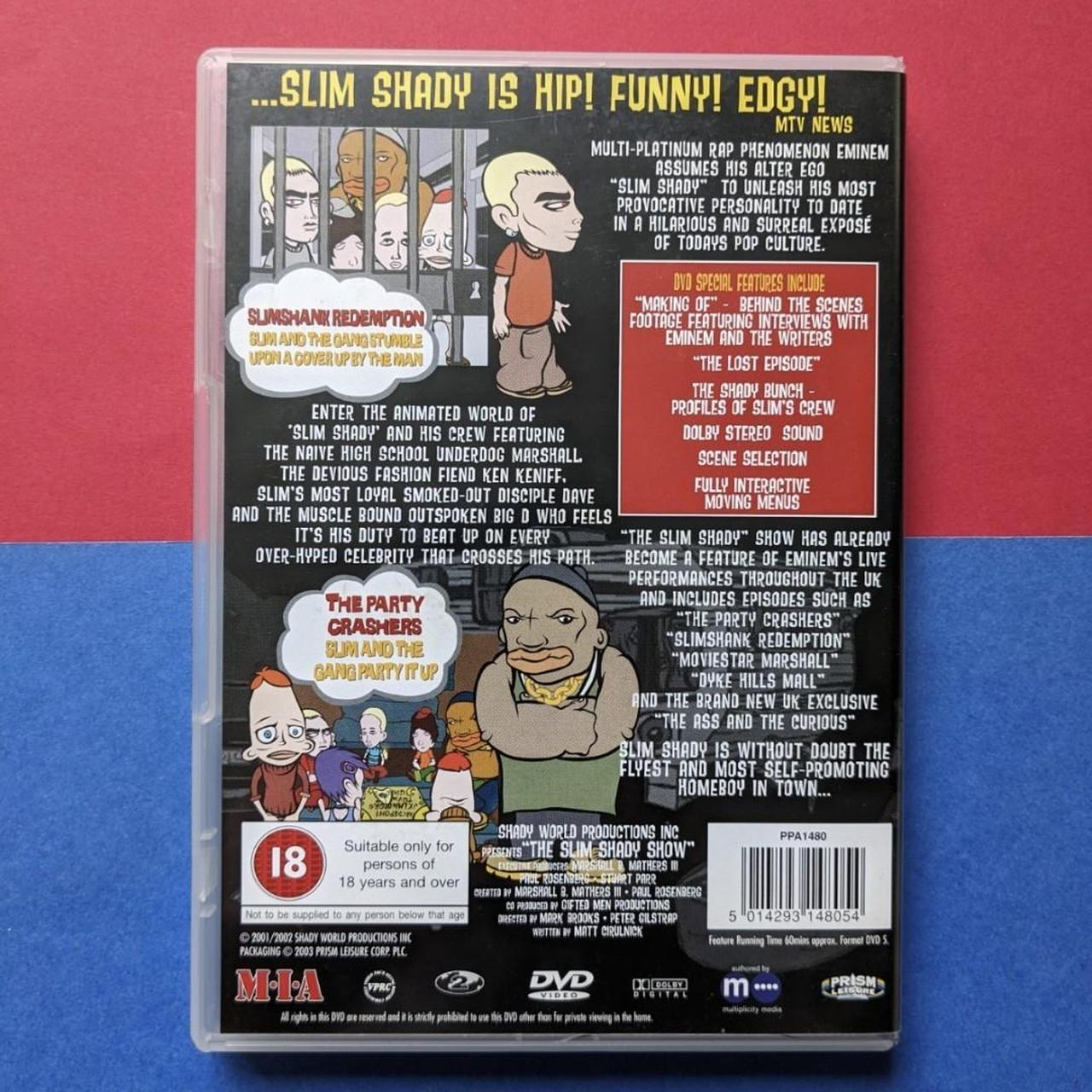 Eminem - The Slim Shady Show DVD - 2001 - Animated... - Depop