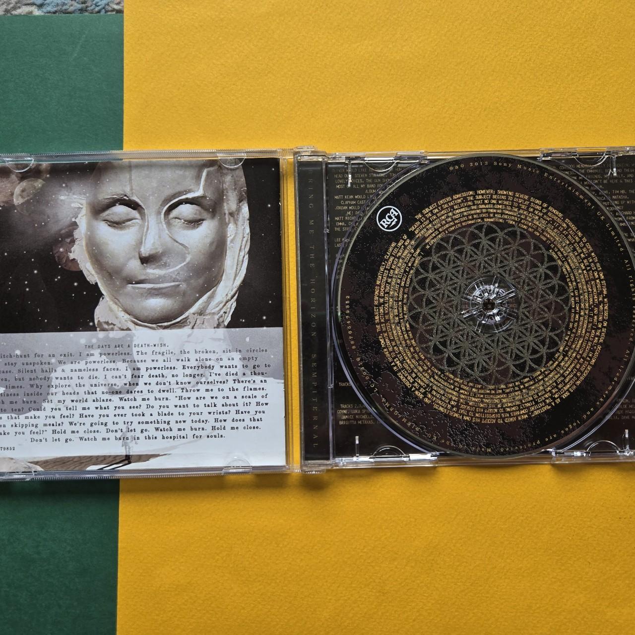 Bring Me the Horizon - Sempiternal - CD (2013) -... | Depop