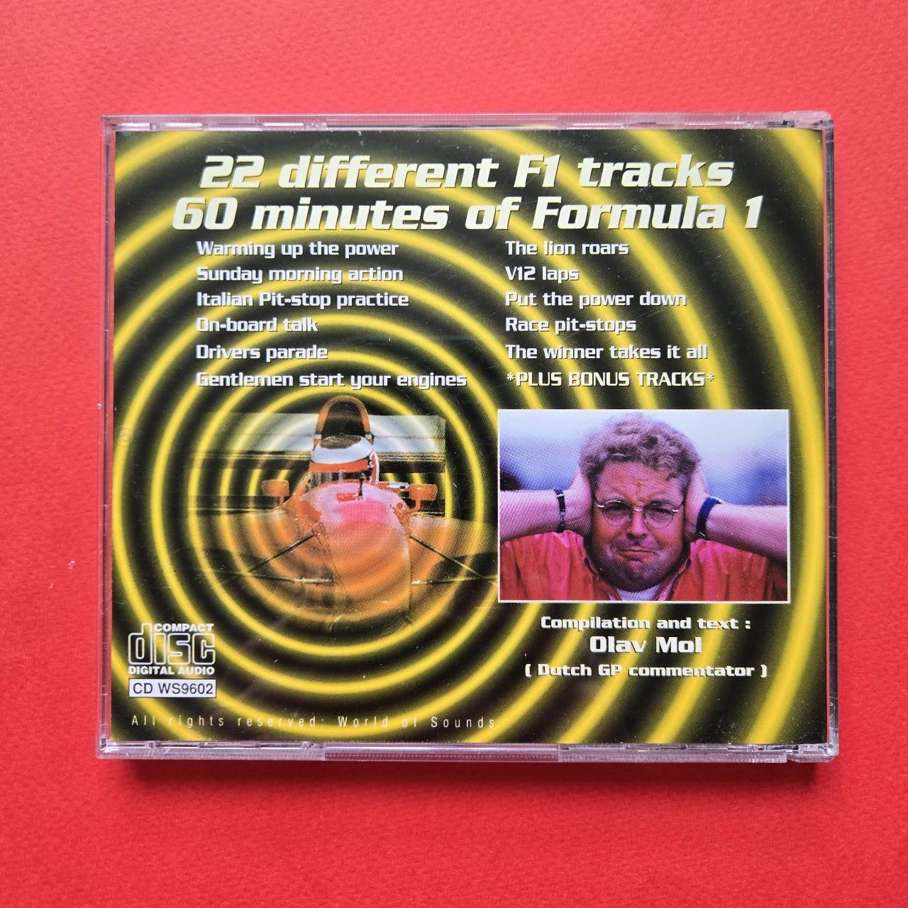 Formula 1 Sounds 2 - CD - 60 Minutes Of F1 Sounds -... | Depop