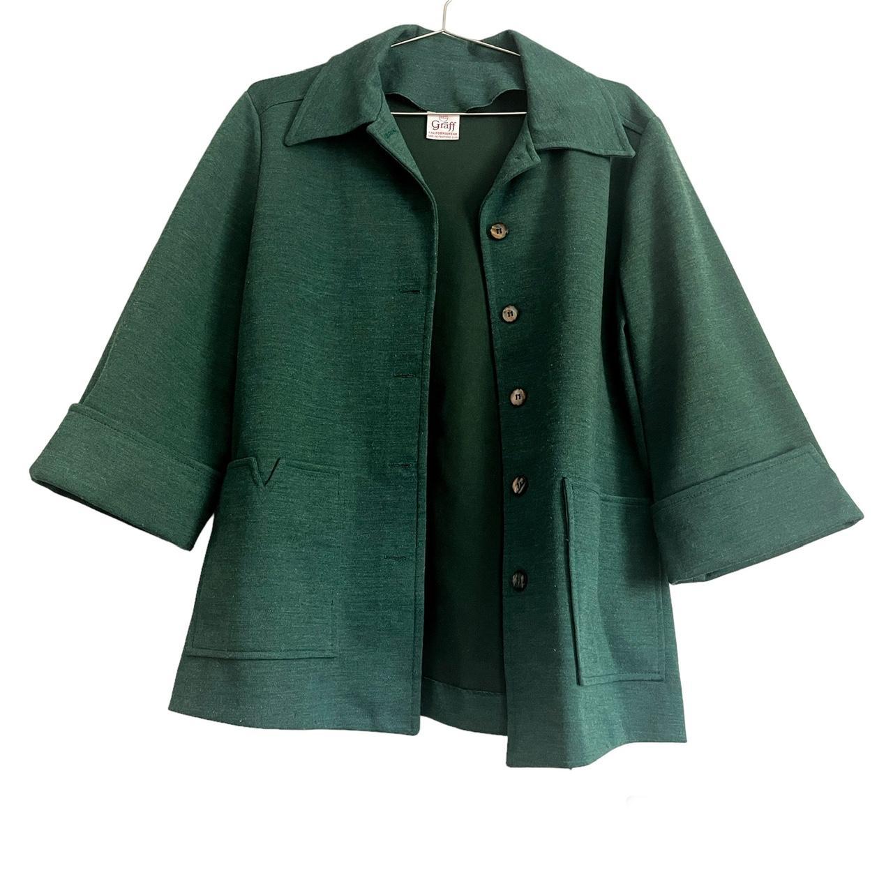 Vintage 1960s Graff California Green Chore... - Depop