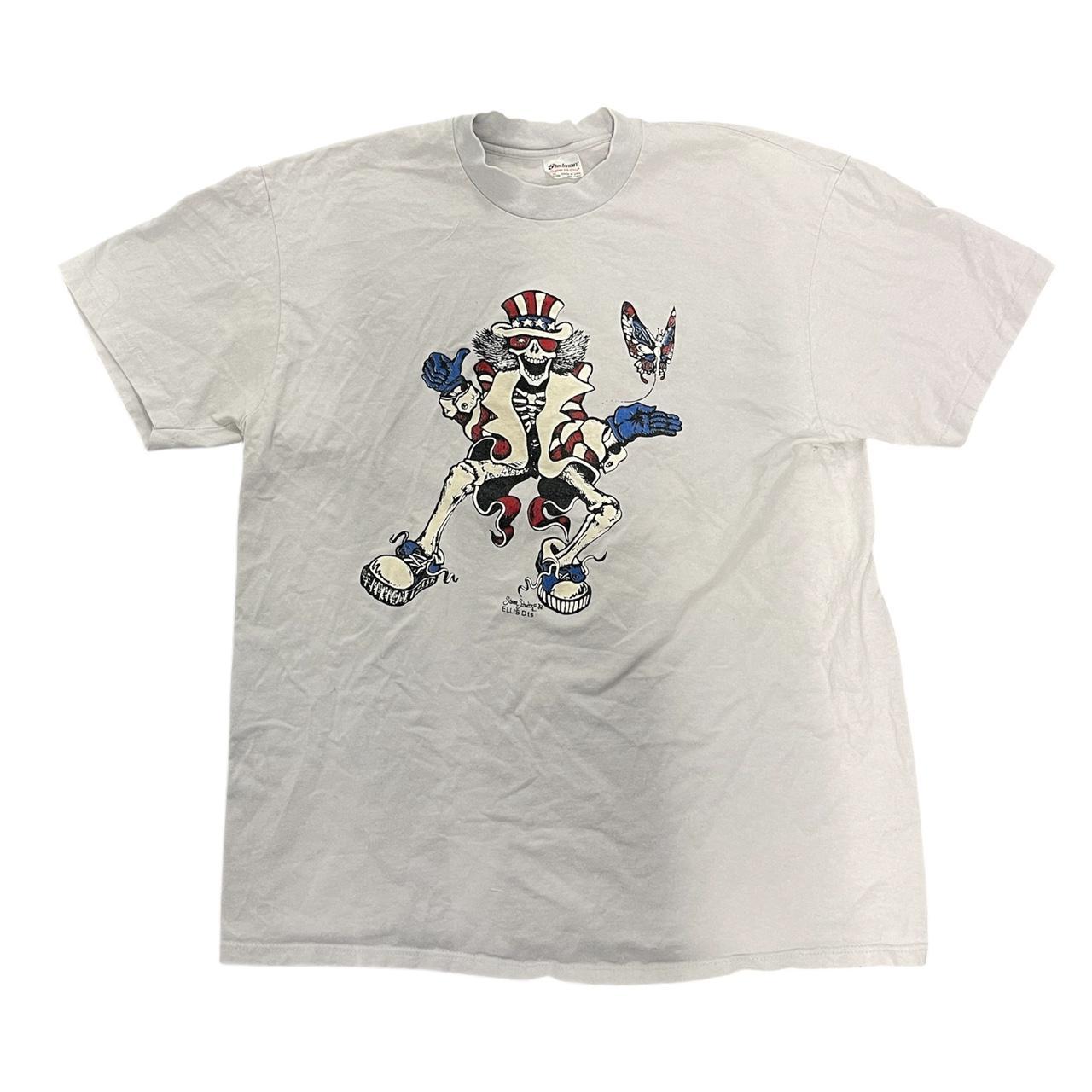 Extremely Rare 1988 Grateful Dead Uncle Sam Skeleton... | Depop