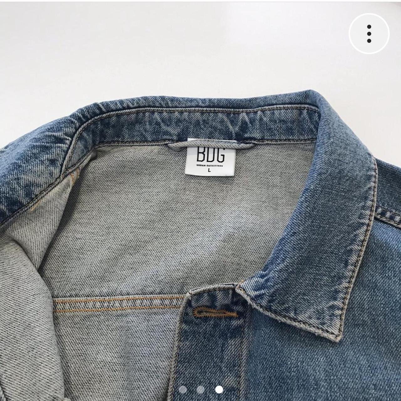 Urban outfitters BDG Blue Denim Jacket in supreme... - Depop