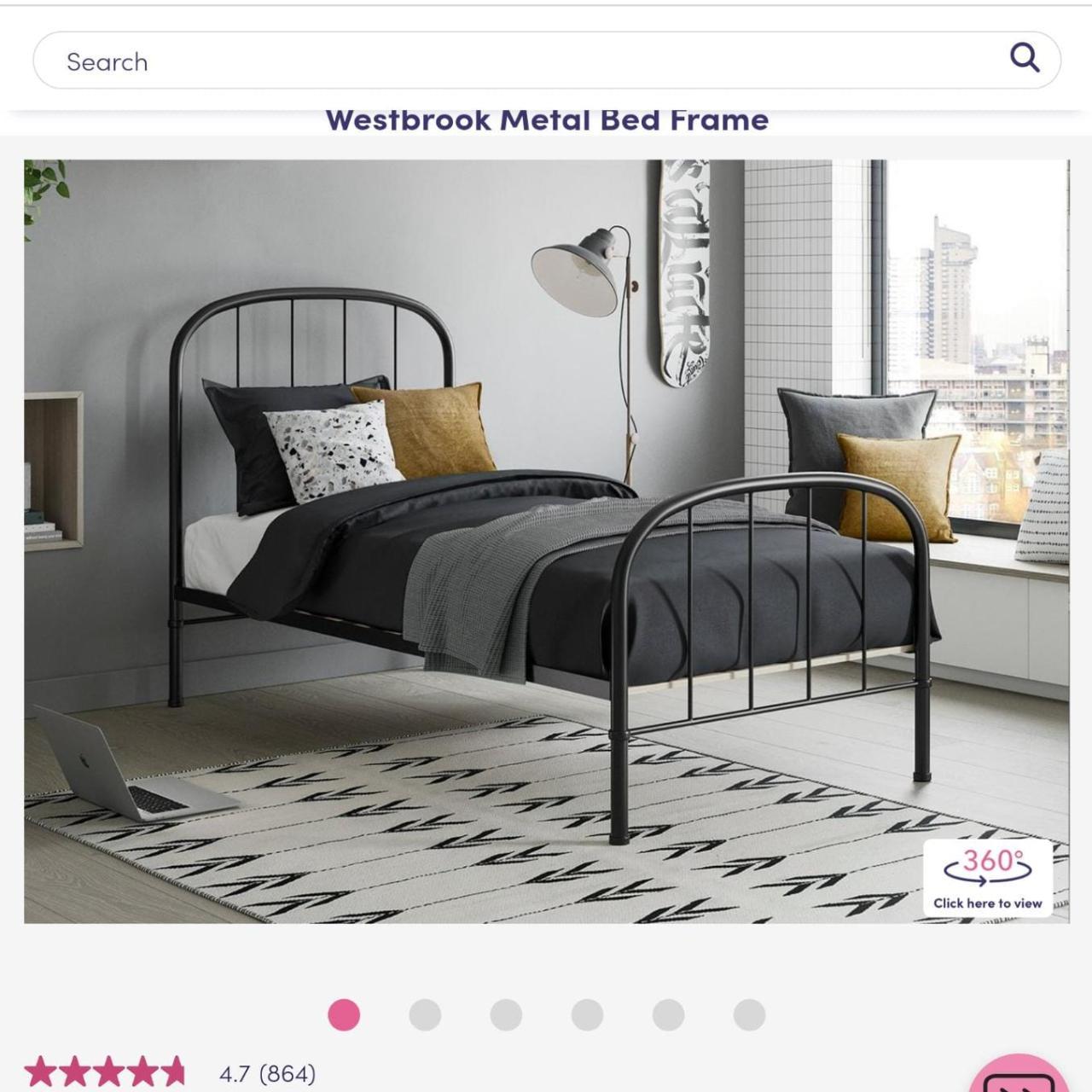 Dreams black metal bed frame store