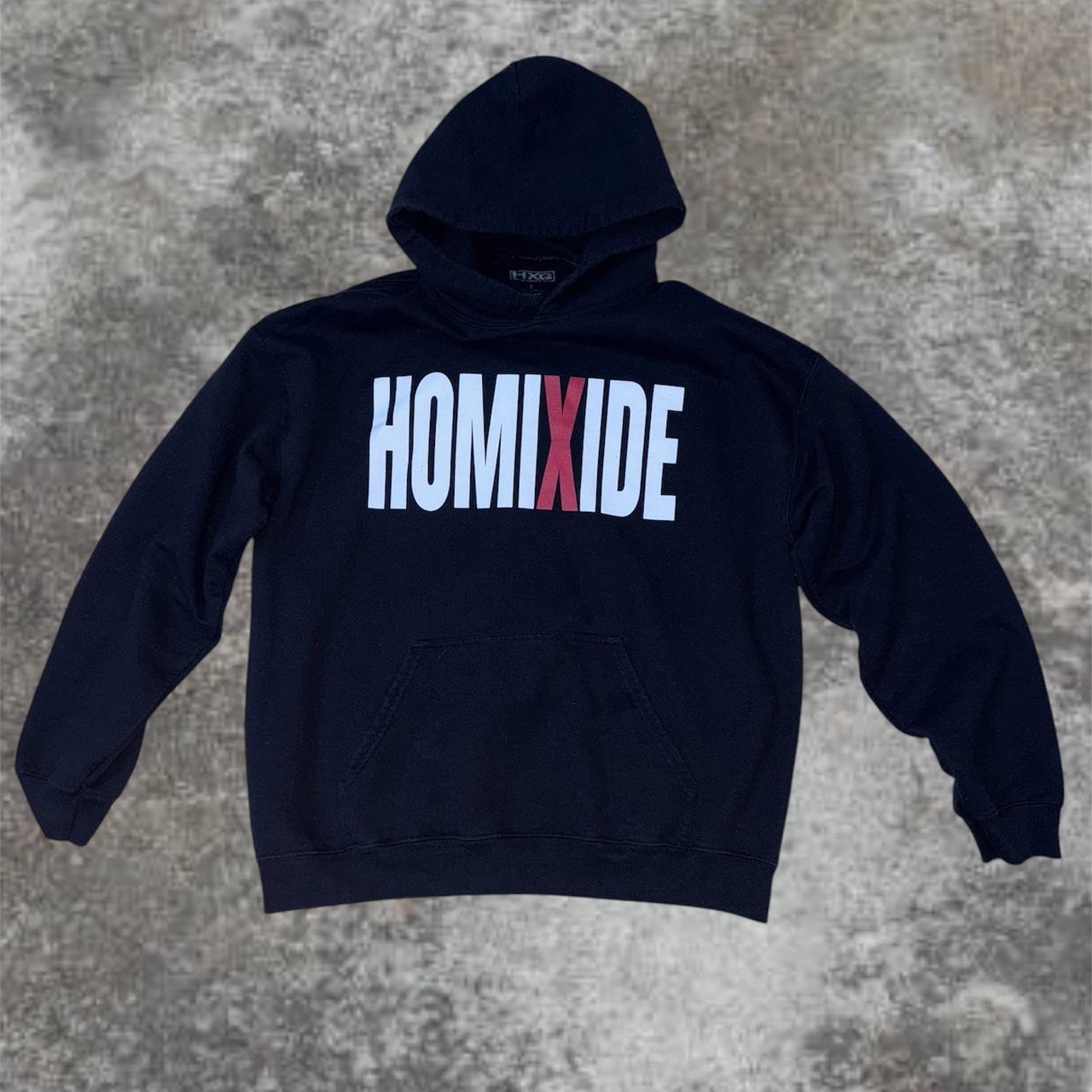 Homixide Gang Tour Hoodie Size Large Great... | Depop