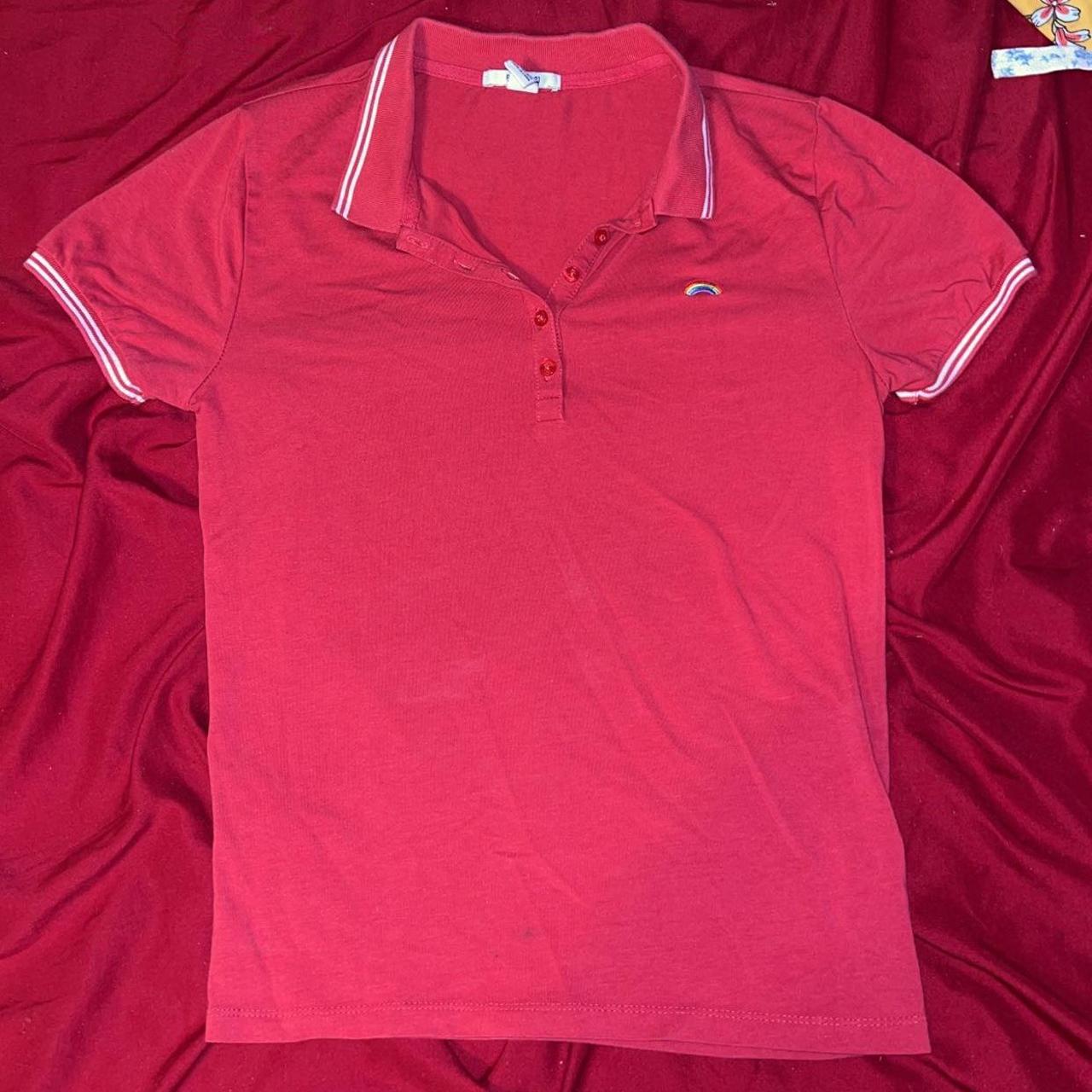 Forever 21 Women's Red Polo-shirts | Depop